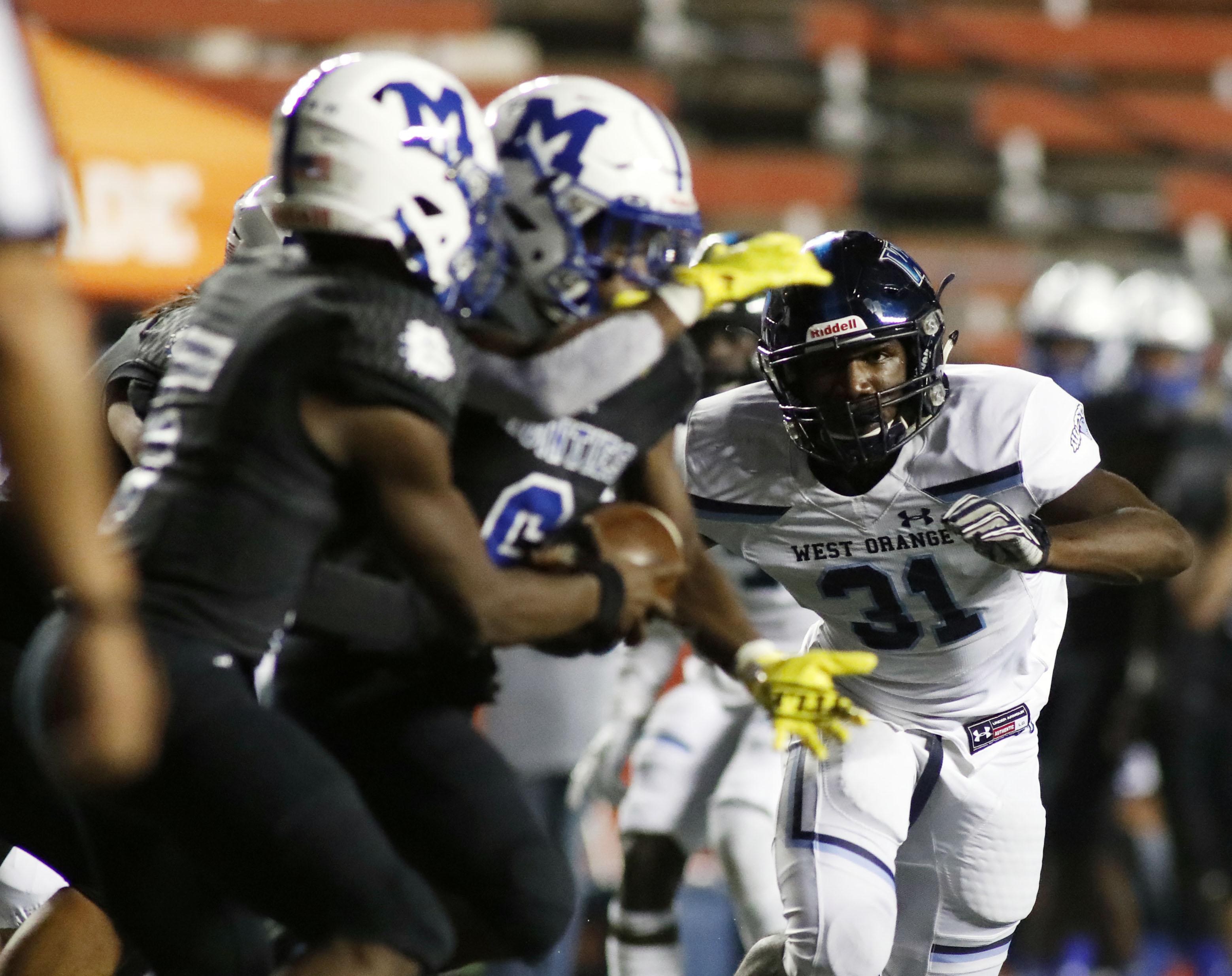 Football: Montclair vs. West Orange in Rumble on the Raritan on 9-7-19 ...
