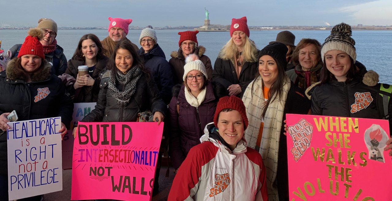 Staten Islanders at 2019 Women's March - silive.com