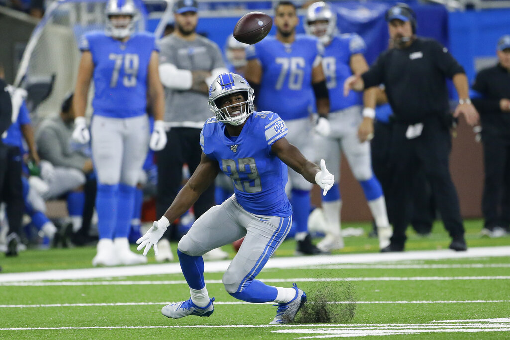 Kerryon Johnson: NFL career - al.com