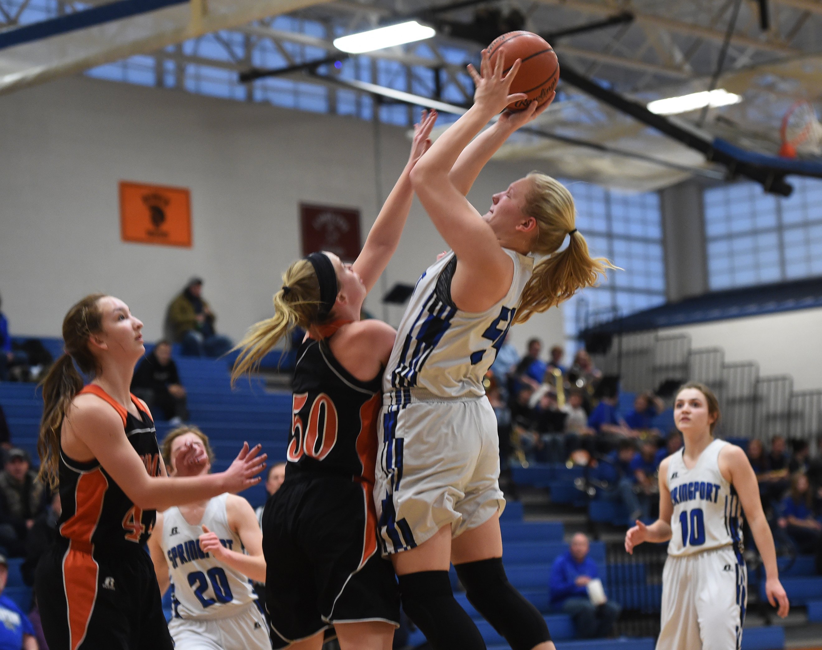 Alana Nelson breaks Springport girls basketball records - mlive.com