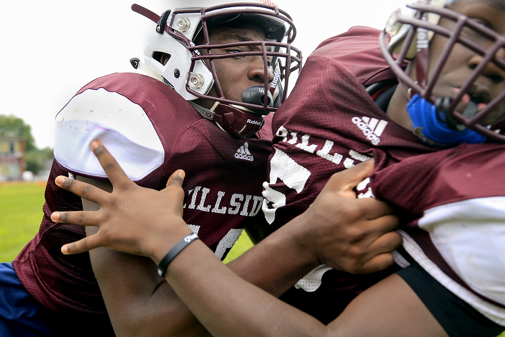 Camp sights: Photo essay of 2019 Hillside football training camp - nj.com
