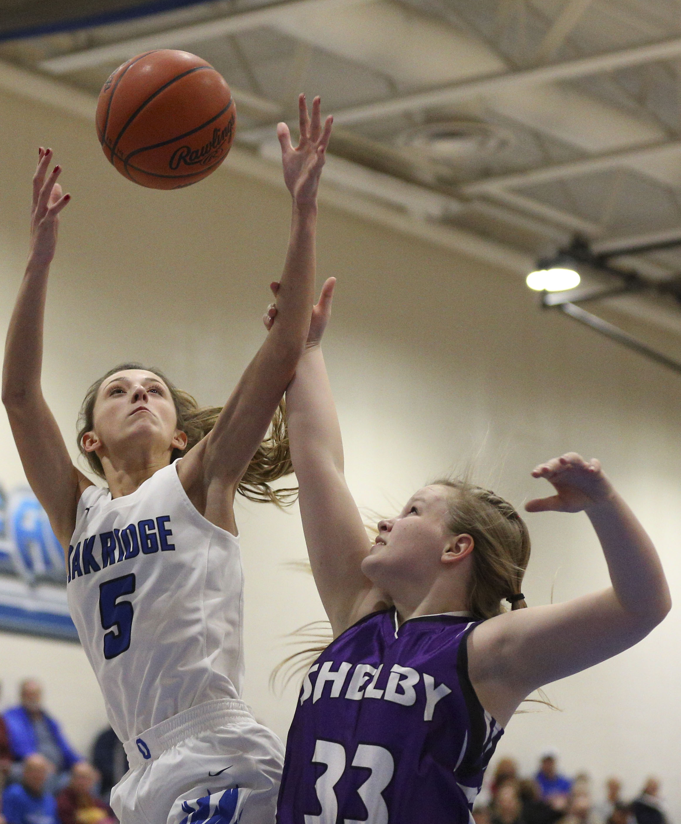 Oakridge girls basketball beats Shelby 40-23 - mlive.com