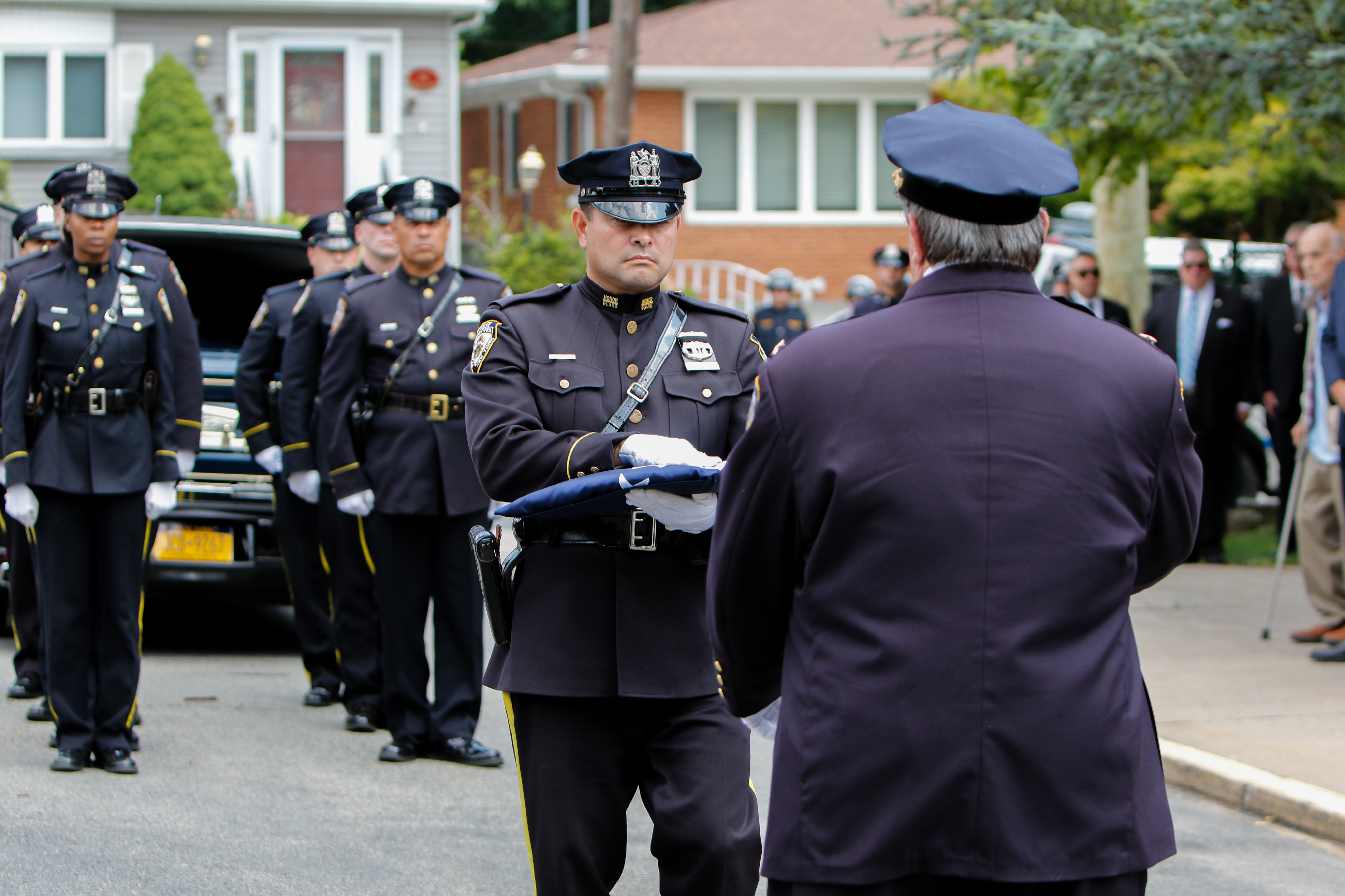 Funeral for fallen Det. Christopher Cranston at St. Christopher’s R.C ...