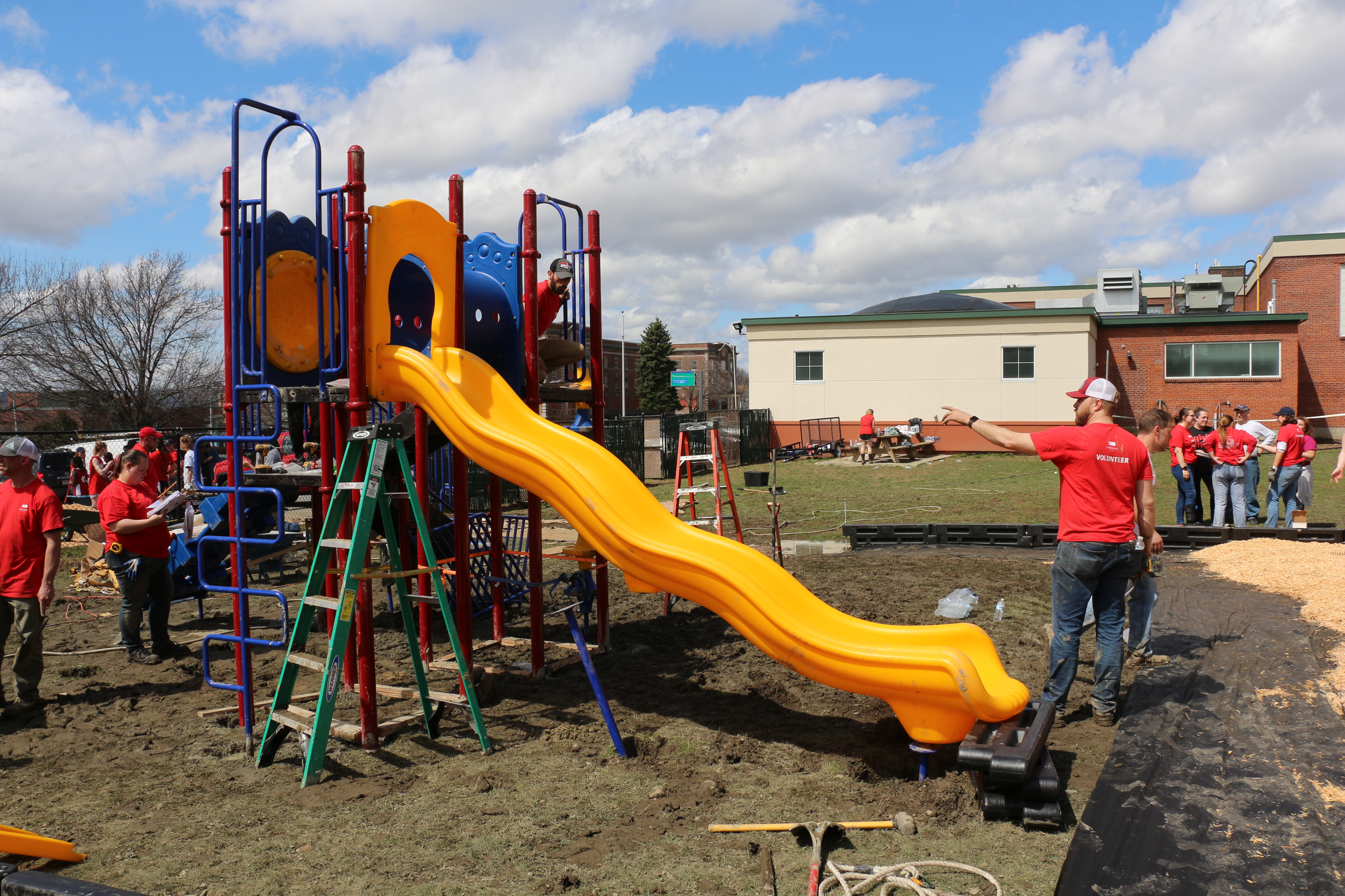 Working for Worcester year 7 build day - masslive.com