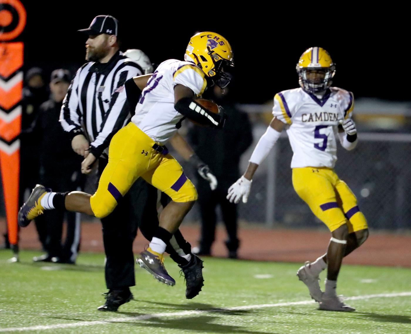 Camden vs. Pleasantville football, Central Jersey Group 2 semifinal ...