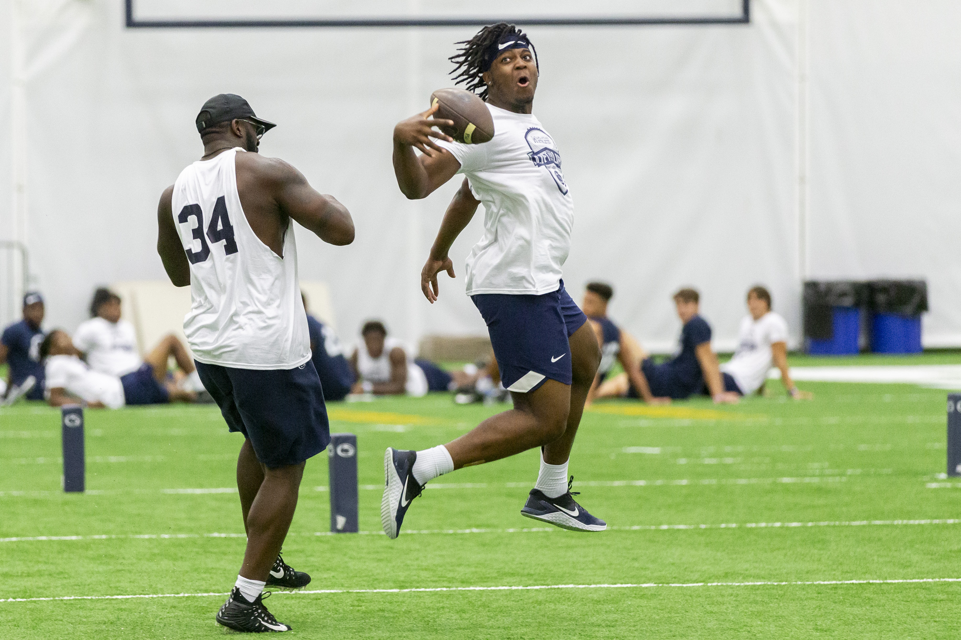 Penn State freshmen at Lift for Life - pennlive.com