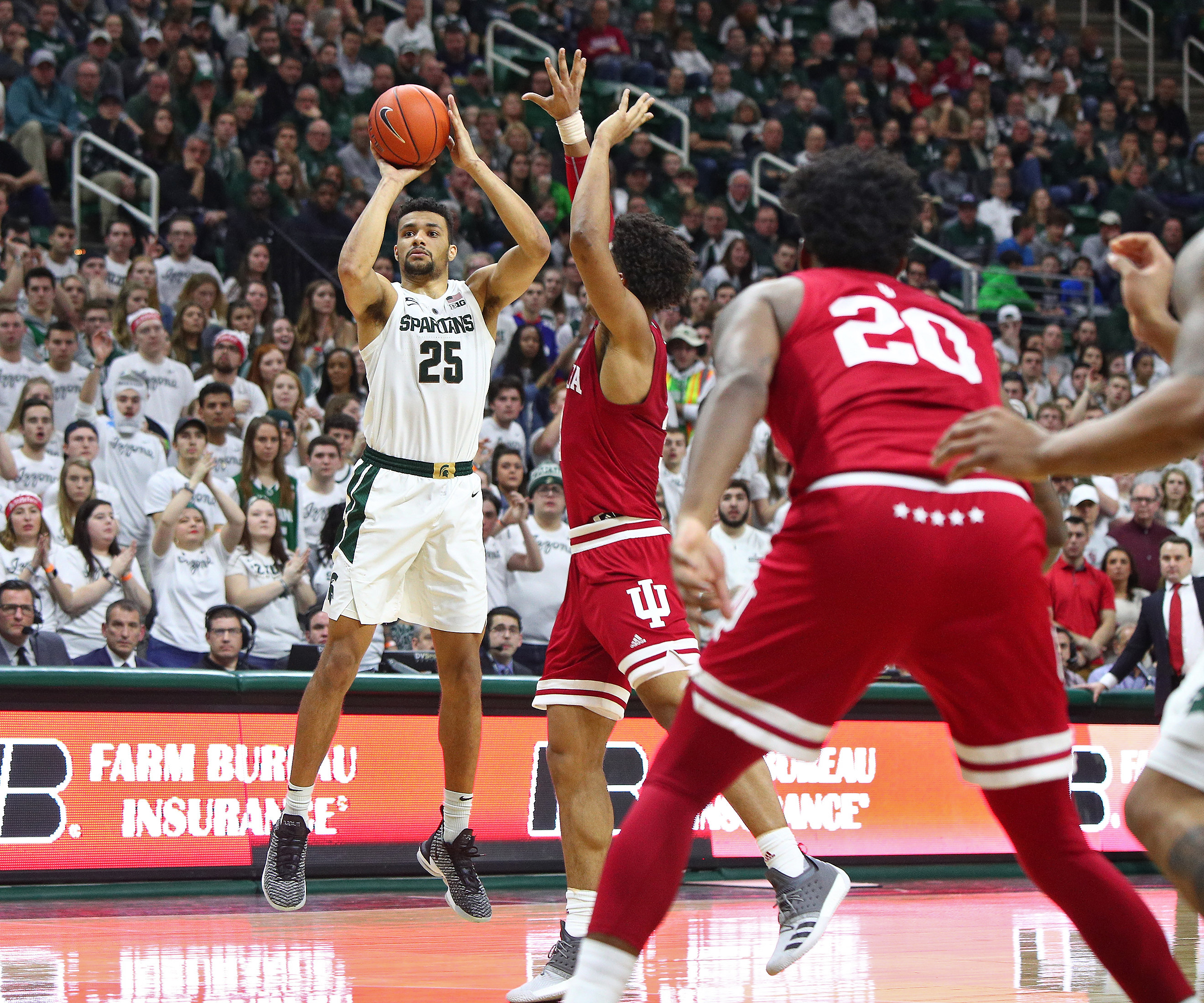 College basketball: Michigan State vs. Indiana - February 2, 2019 ...