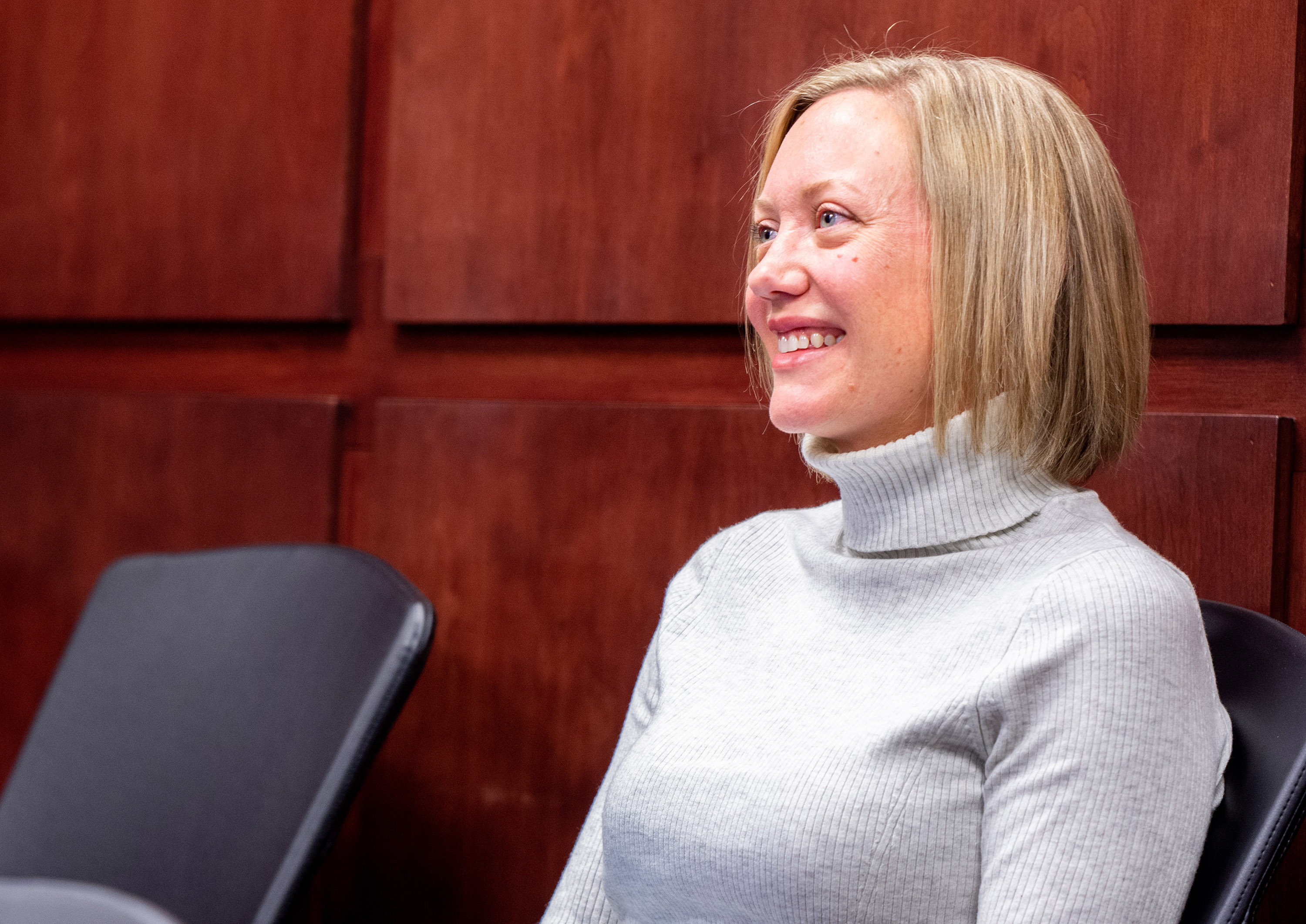 Michigan Supreme Court Justice Elizabeth Clement visits Muskegon for ...