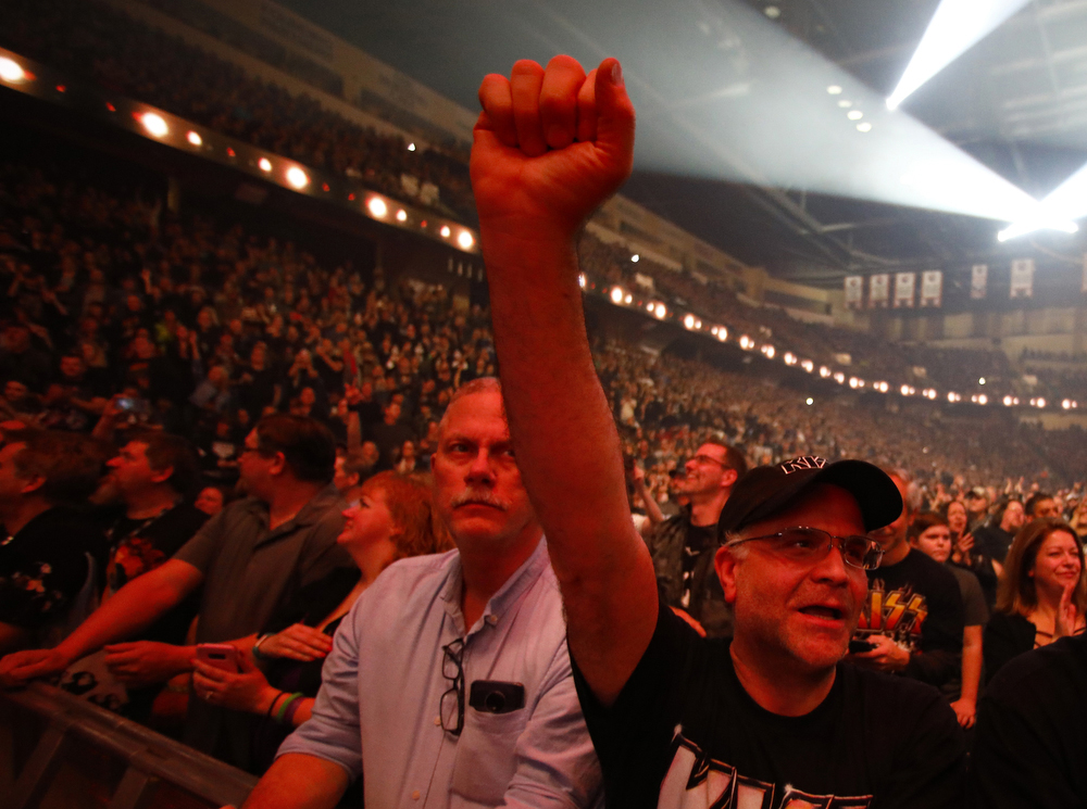 Legendary rockers KISS perform at PPL Center during their End of the ...