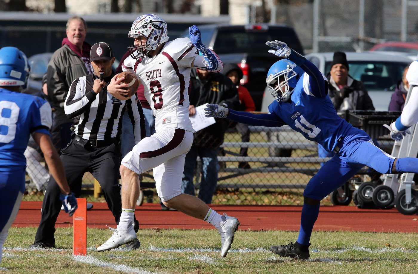 100th Thanksgiving Day football game between Toms River South and ...