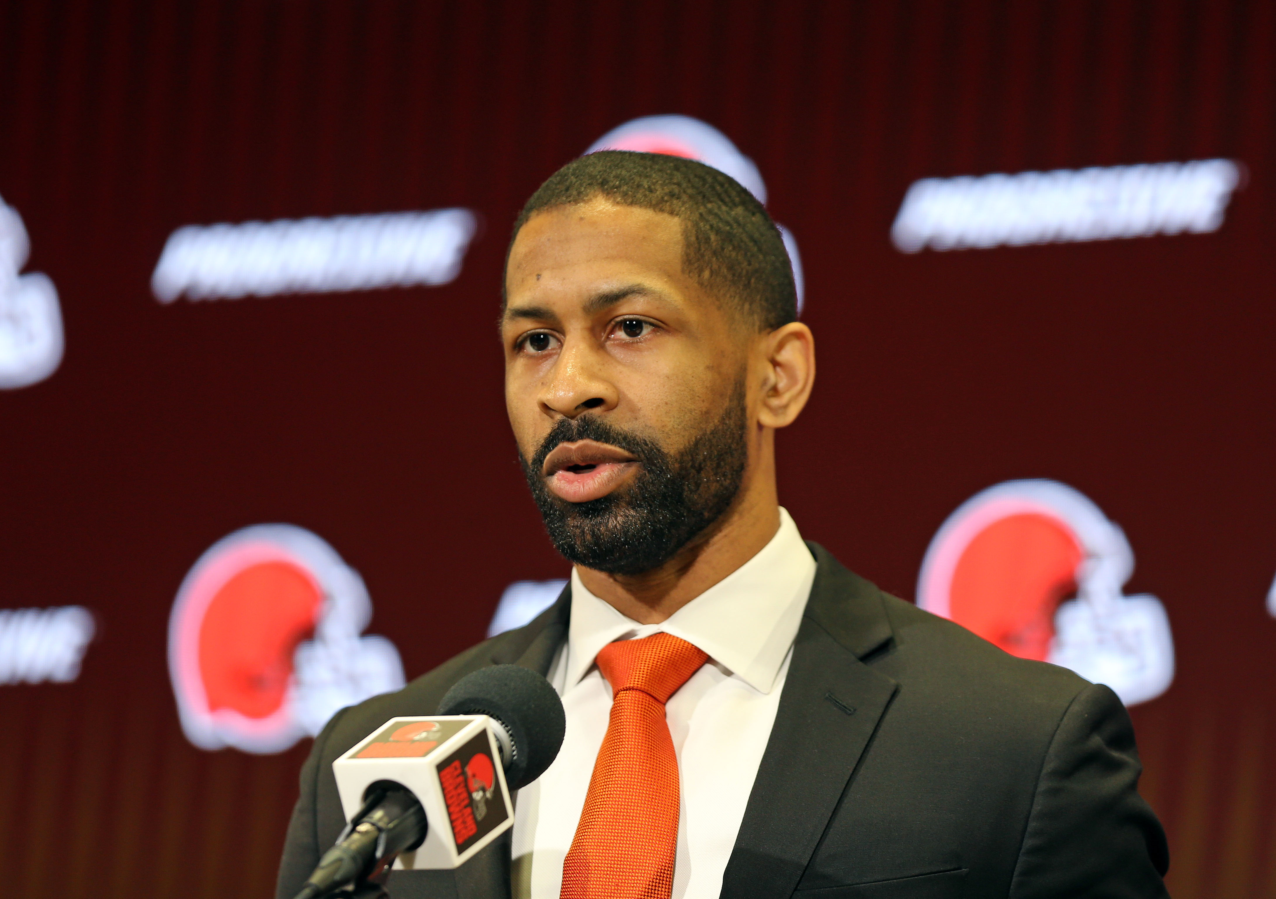 Cleveland Browns introduce Andrew Berry as new general manager ...