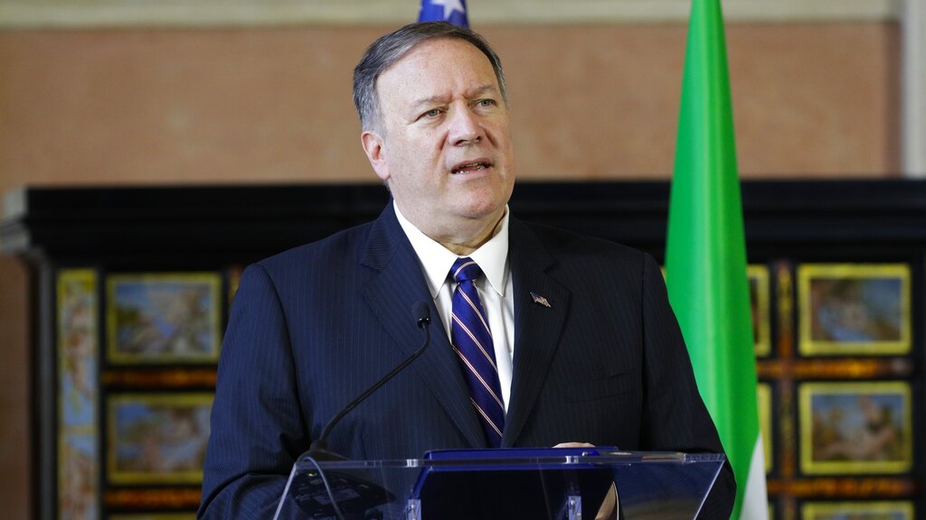 Secretary of State Mike Pompeo acknowledges he was on Trump call at ...