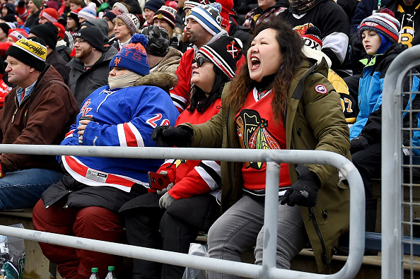 NHL Winter Classic photos: Boston Bruins take on Chicago Blackhawks at ...