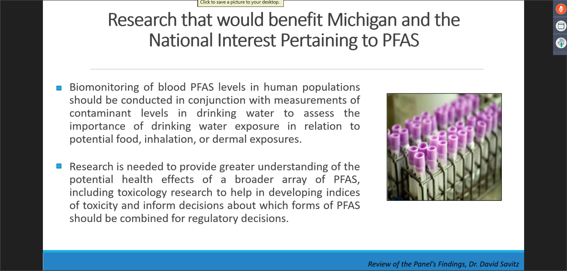 Michigan PFAS report slides - mlive.com