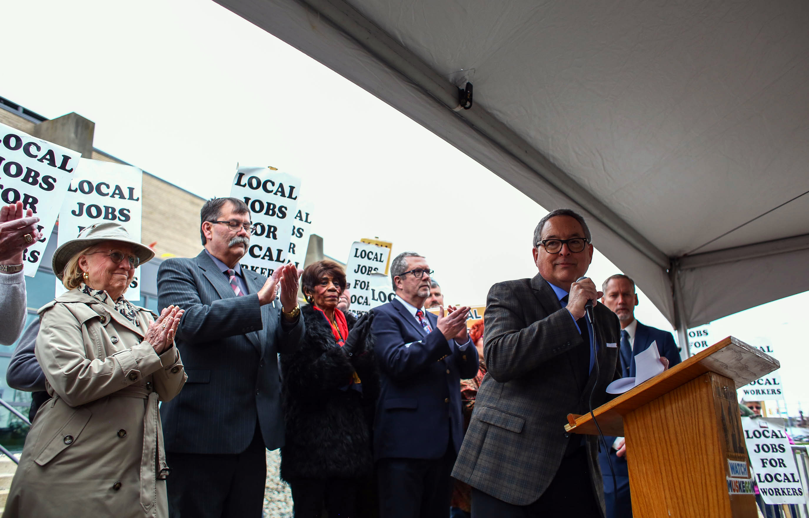 Muskegon officials break ground on new convention center - mlive.com