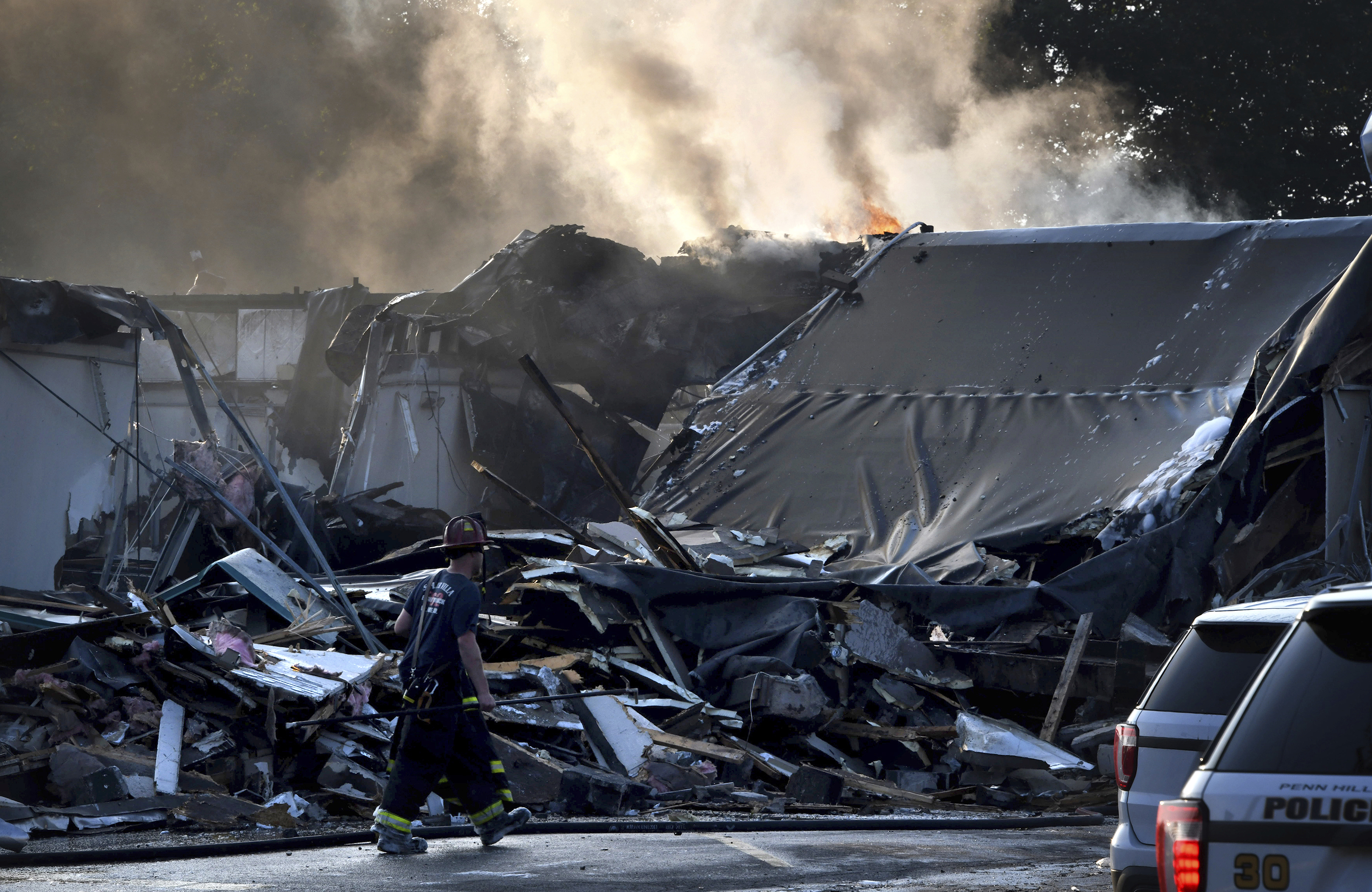 Fire destroys Pa. shopping center - pennlive.com