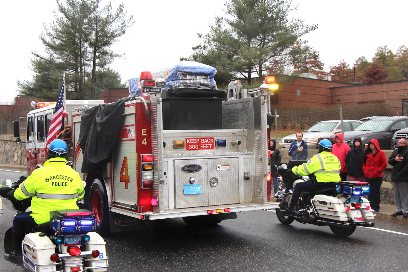 Funeral of Worcester Fire Lt. Jason Menard - masslive.com