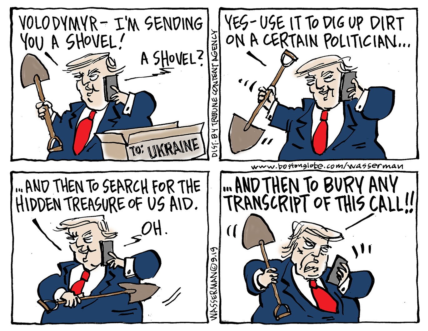 Editorial cartoons for Sept. 29, 2019 - syracuse.com