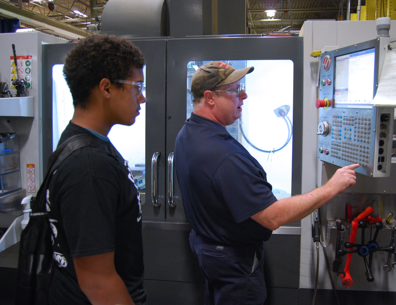 Students visit Alro Steel - mlive.com