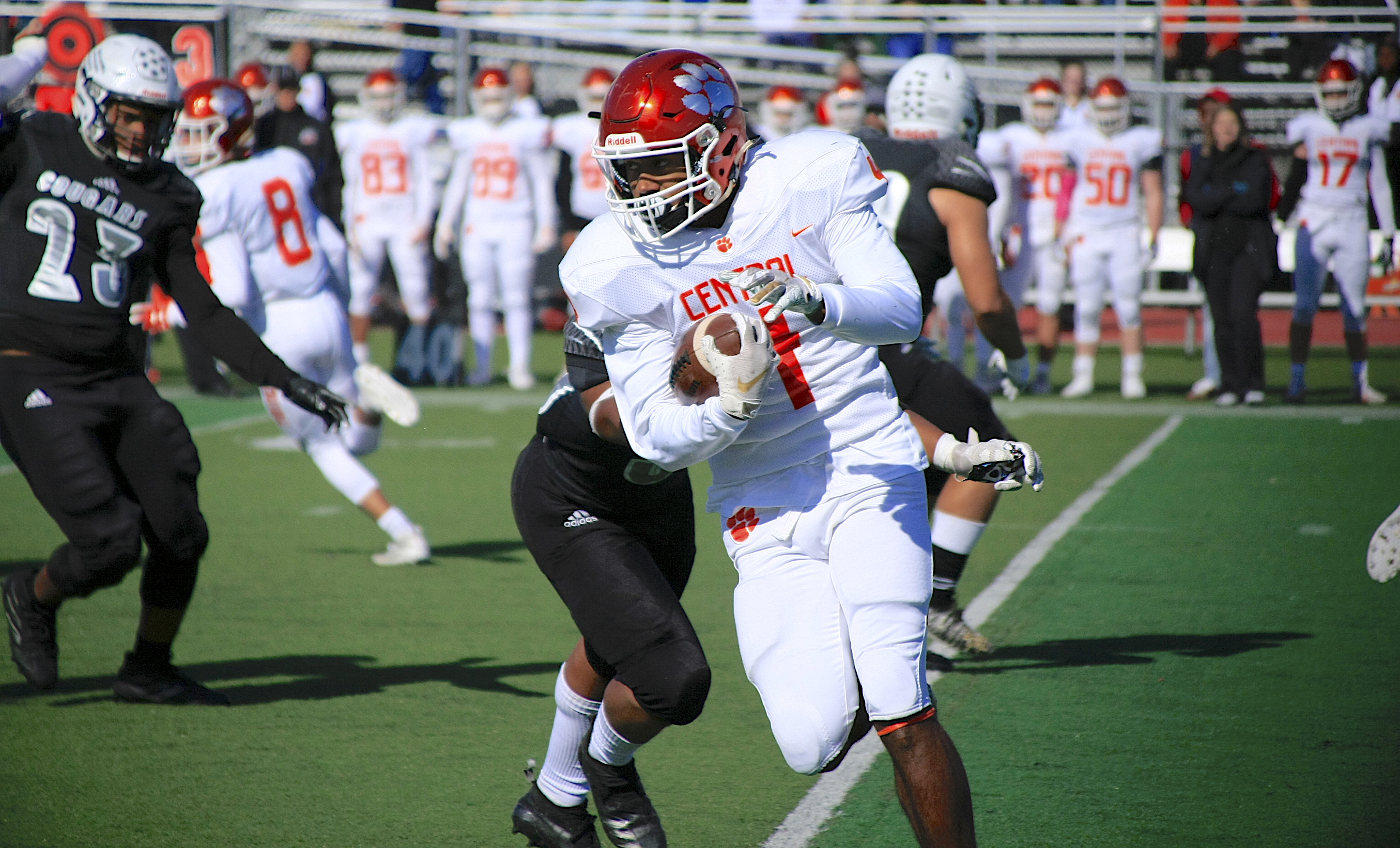Harrisburg defeats Central York in District 3 football playoffs ...