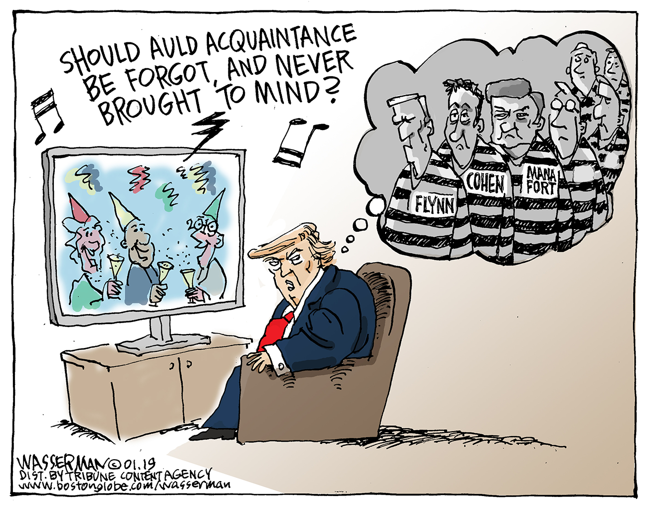 Editorial cartoons 1.4.2019 - oregonlive.com