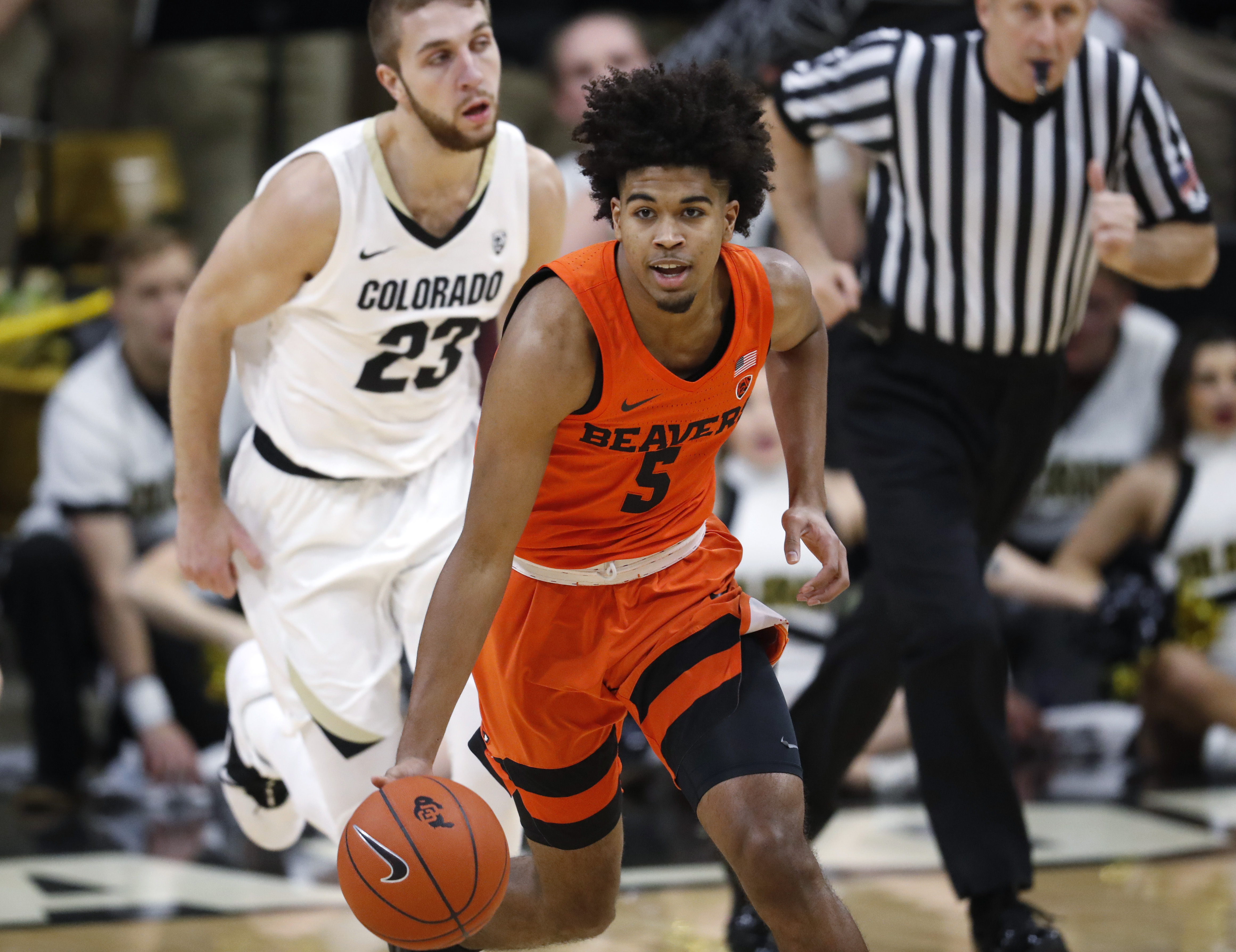 Oregon State men's basketball at Colorado - oregonlive.com