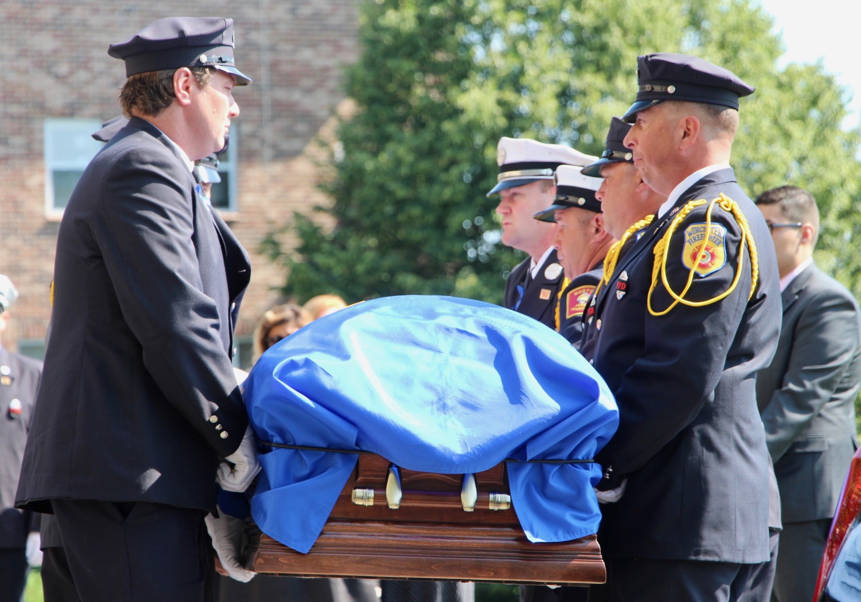 Funeral for Worcester Fire Lt. John Kennedy - masslive.com