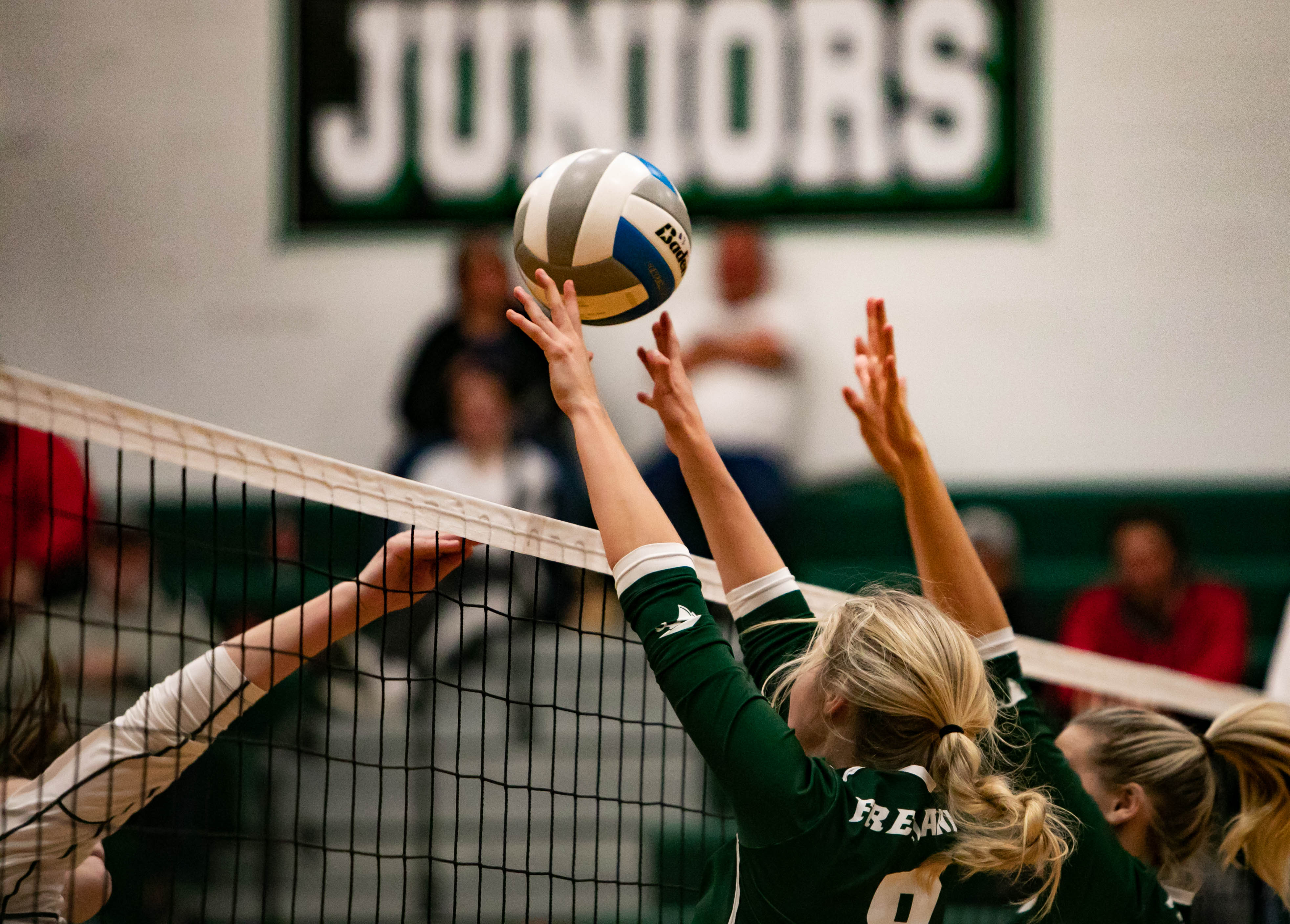 Freeland hosts Frankenmuth for their senior night volleyball match ...