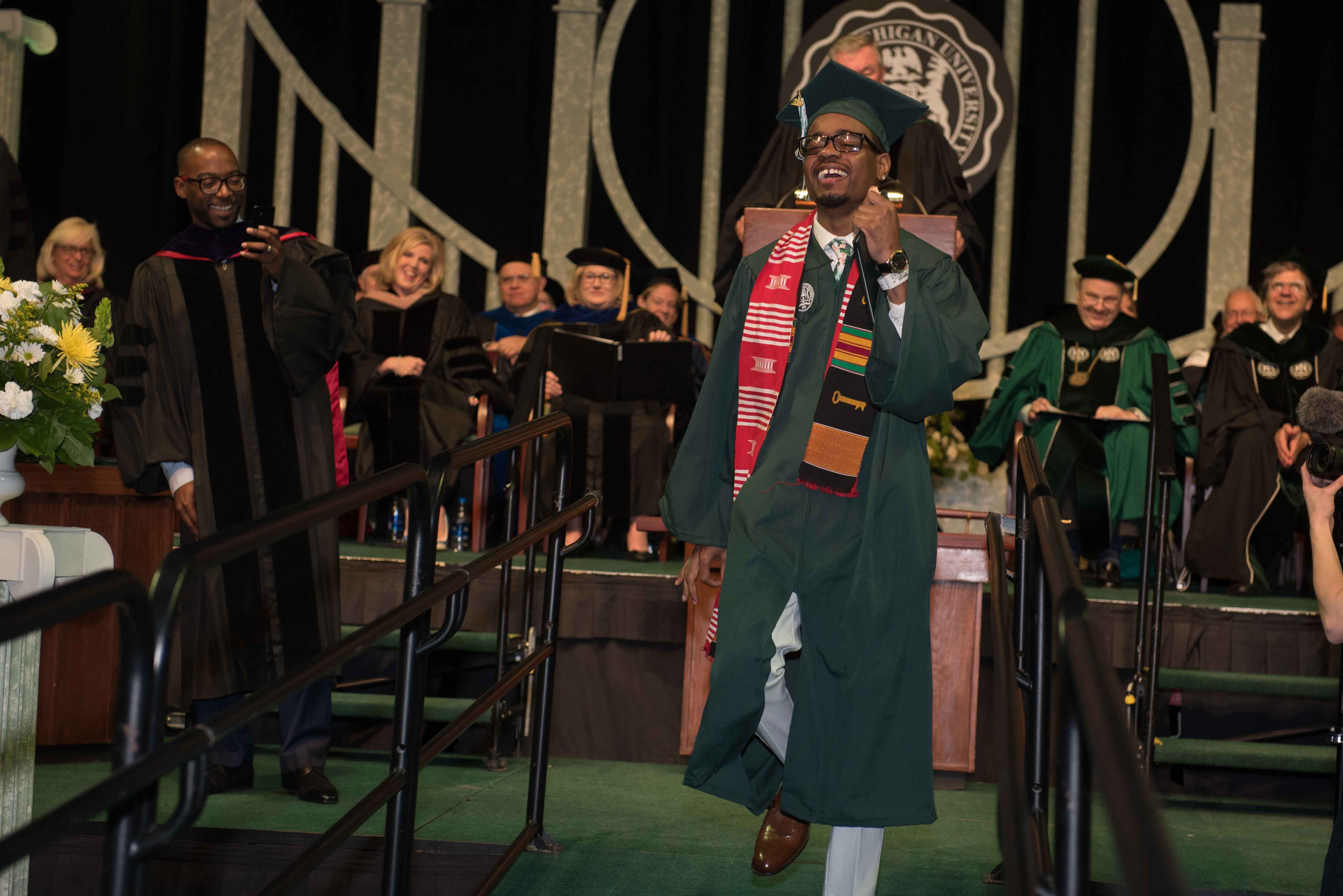 Eastern Michigan University students celebrate spring commencement ...