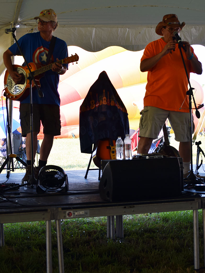Having fun on the ground at the QuickChek New Jersey Festival of ...