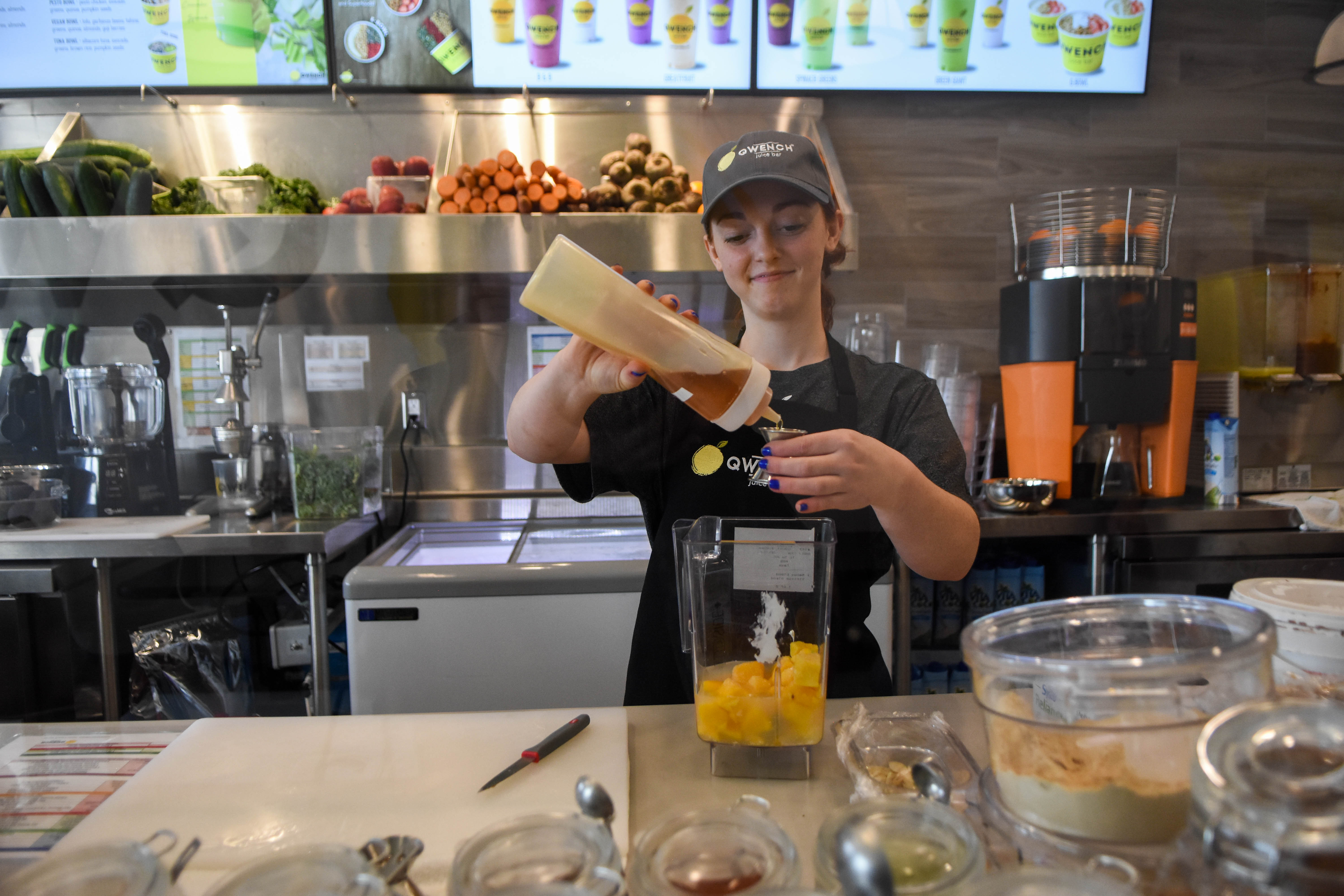 Qwench Juice Bar opens in Jackson - mlive.com