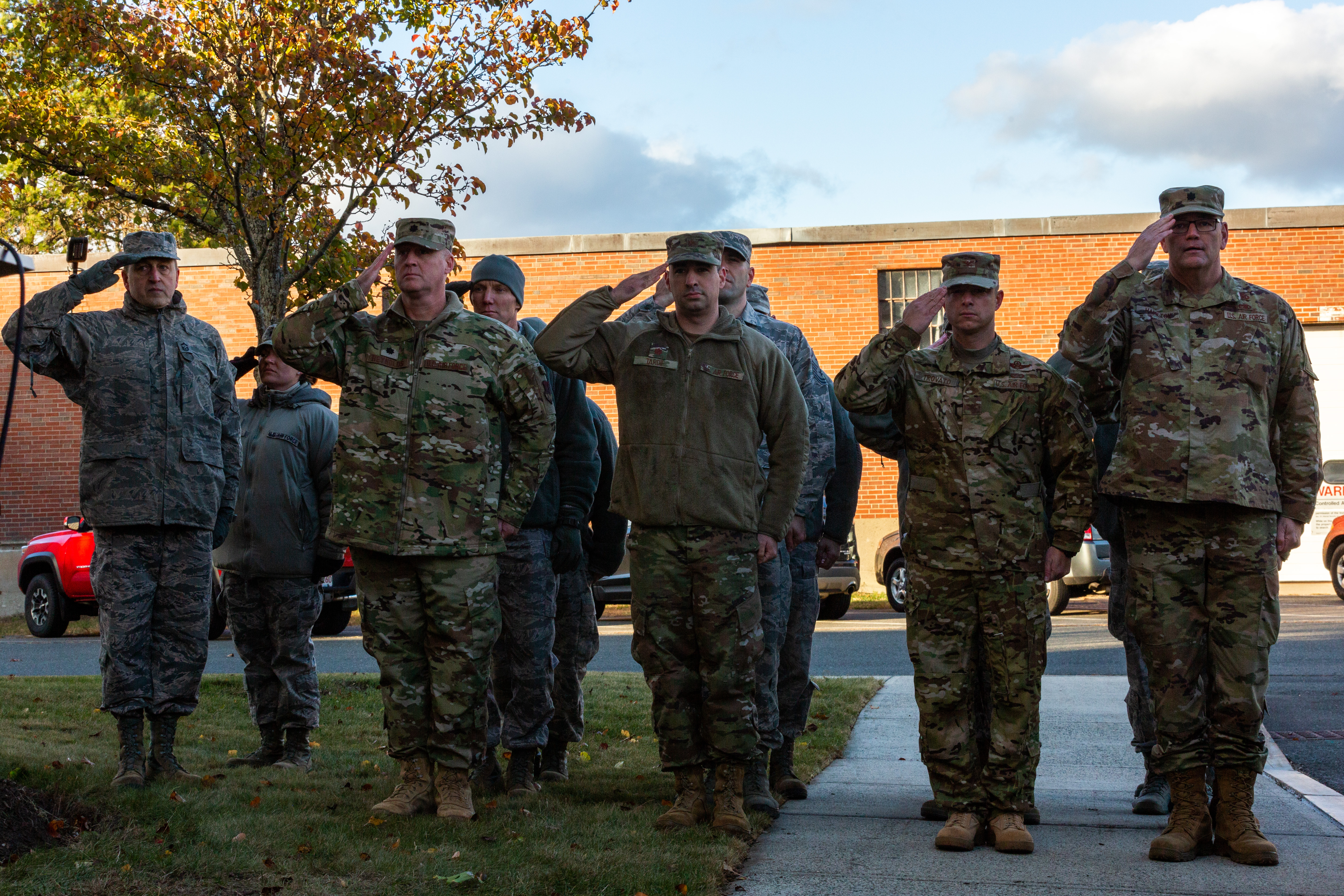 Dedication ceremony to honor the late major general George W. Keefe ...