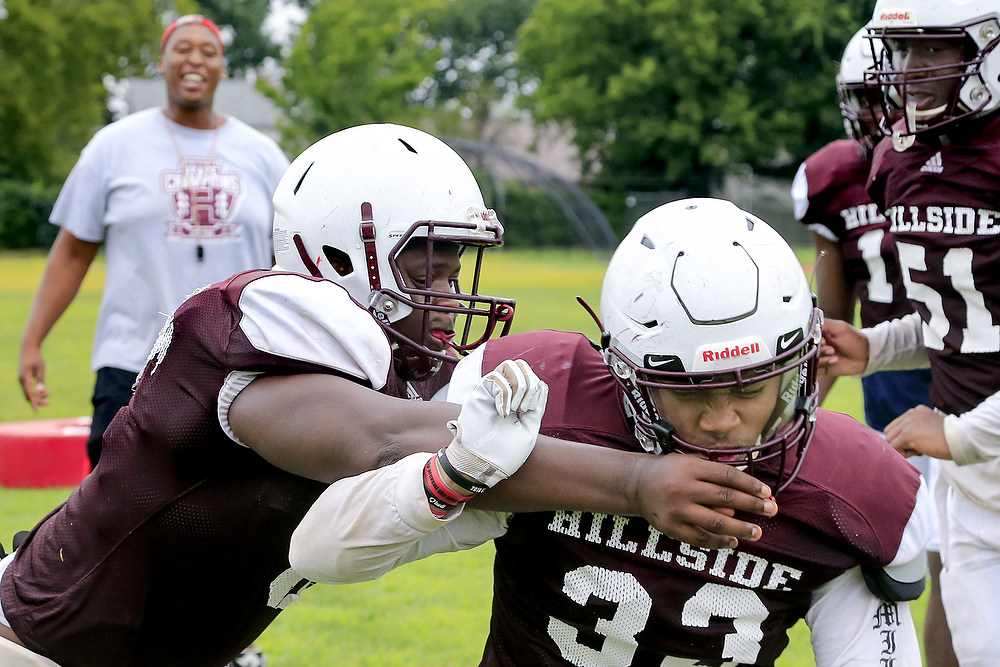 Camp sights: Photo essay of 2019 Hillside football training camp - nj.com