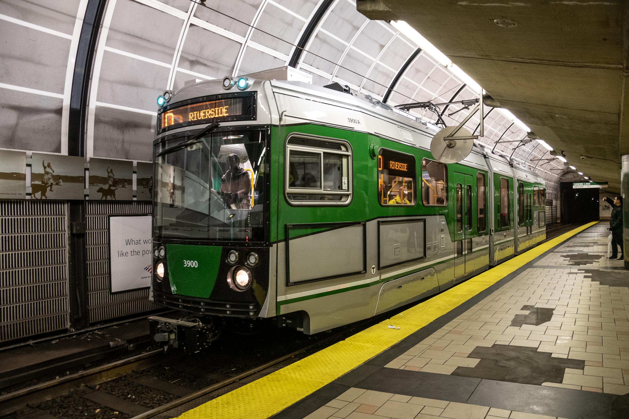 First of 24 new Green Line cars put into service - masslive.com