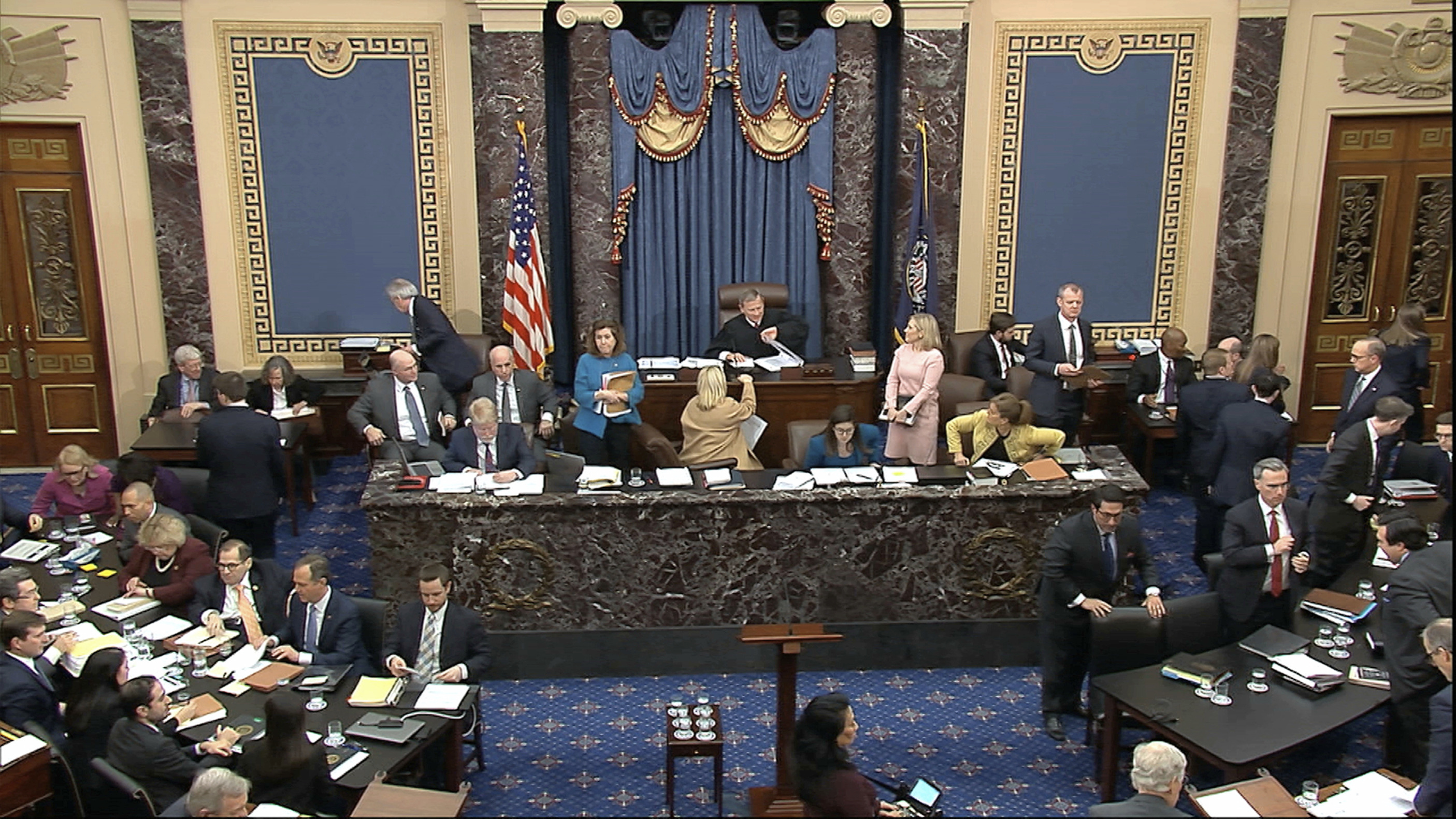 Donald Trump Impeachment Trial, Jan. 24, 2020 - lehighvalleylive.com