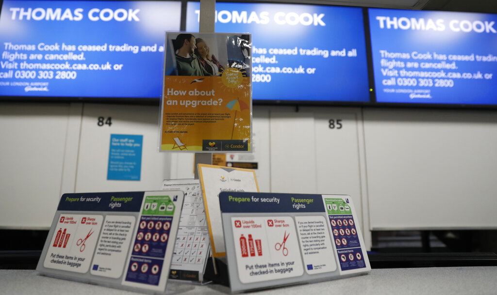 Thomas Cook company closes, strands thousands - pennlive.com