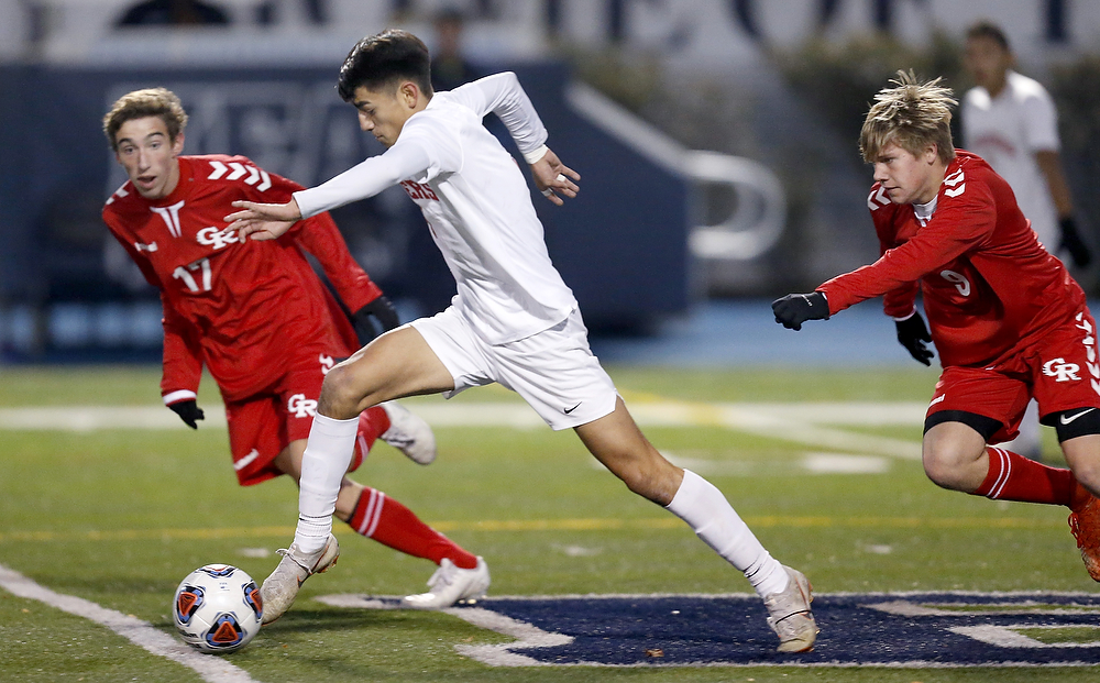 NJISAA Boys Soccer Group 1 final between Bound Brook vs. Glen Ridge ...