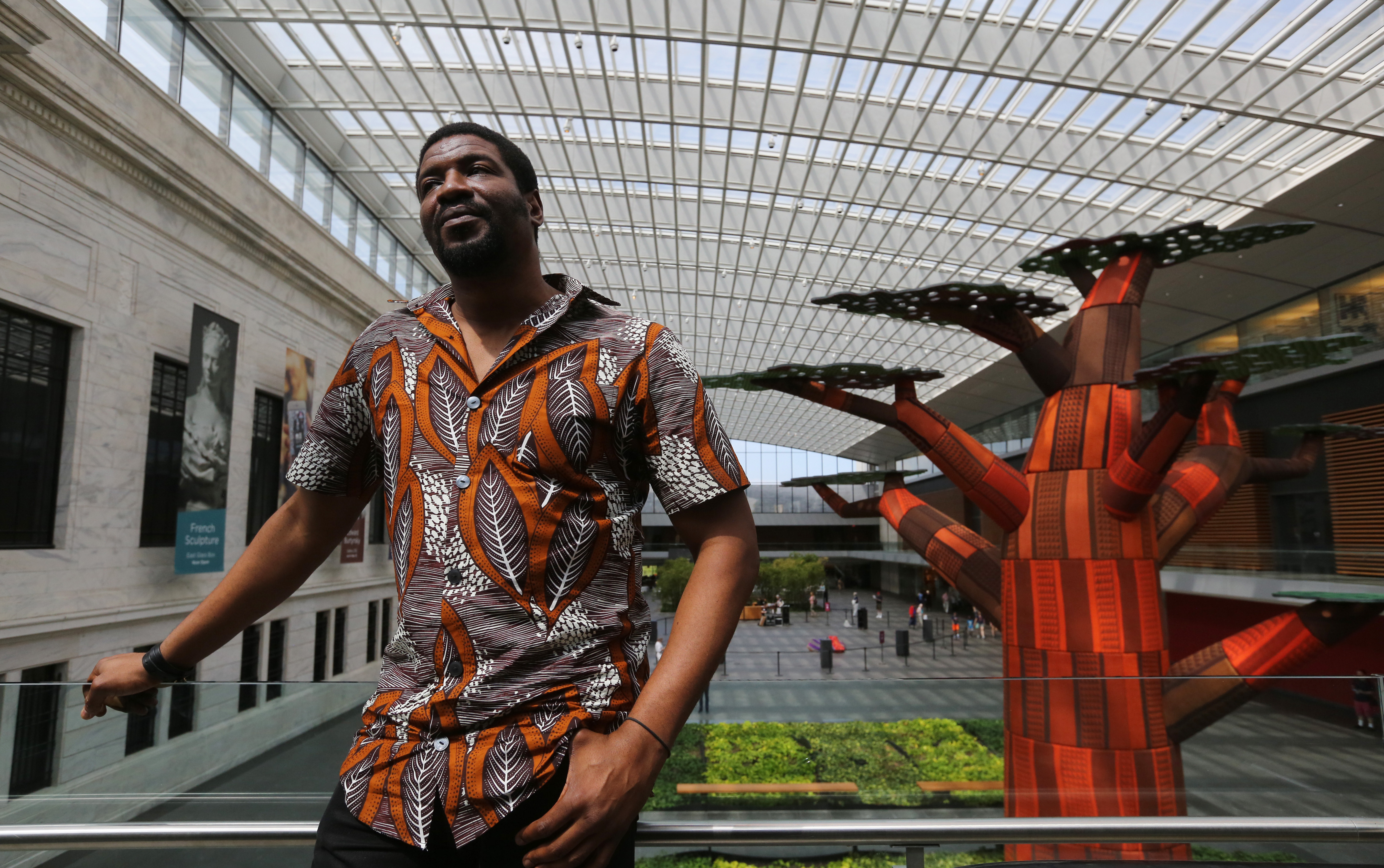 Emeka Ogboh creates 'Ama' gathering space in Cleveland Museum of Art ...
