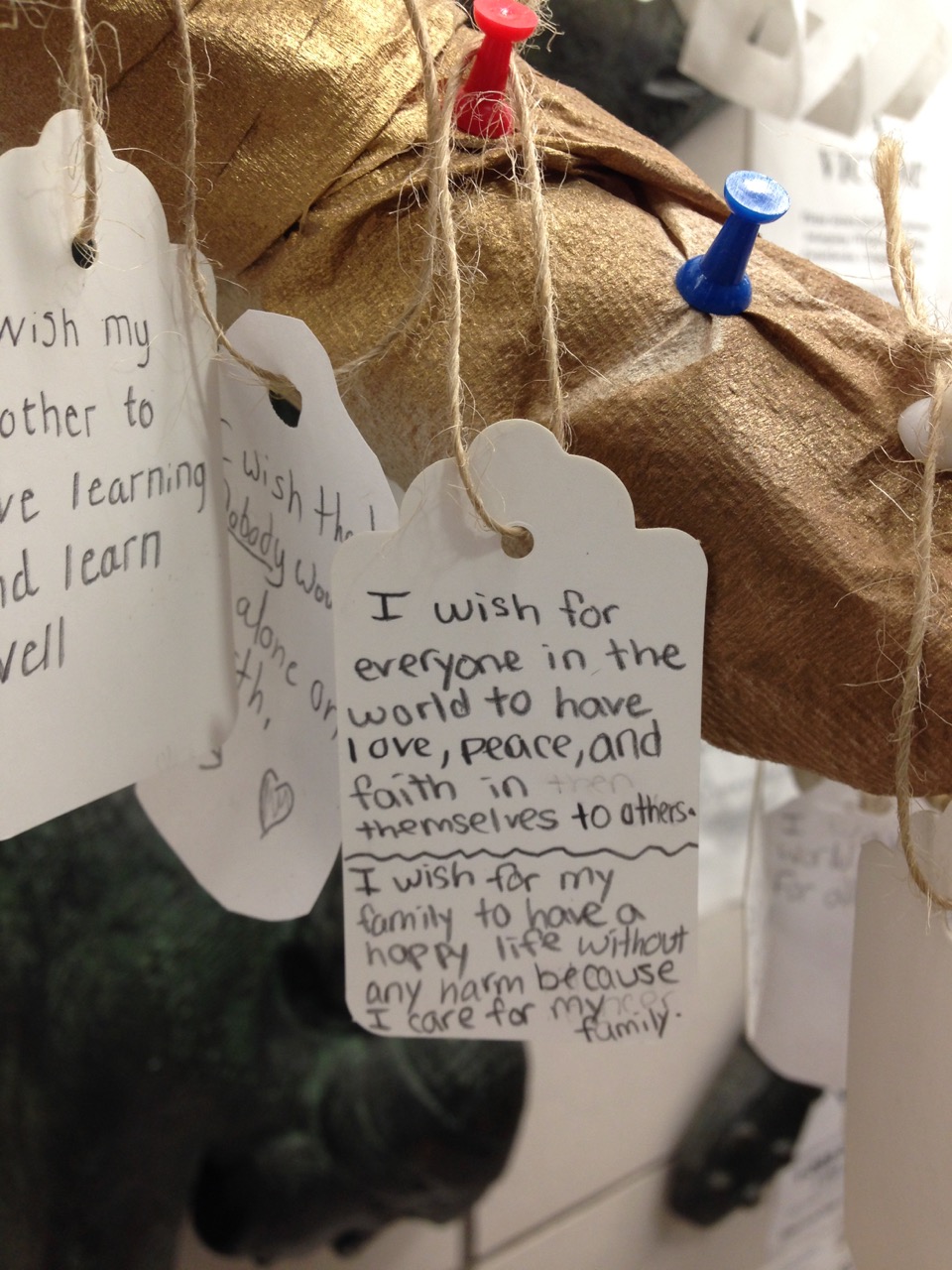 Students share hopes on school's "wish tree" - silive.com