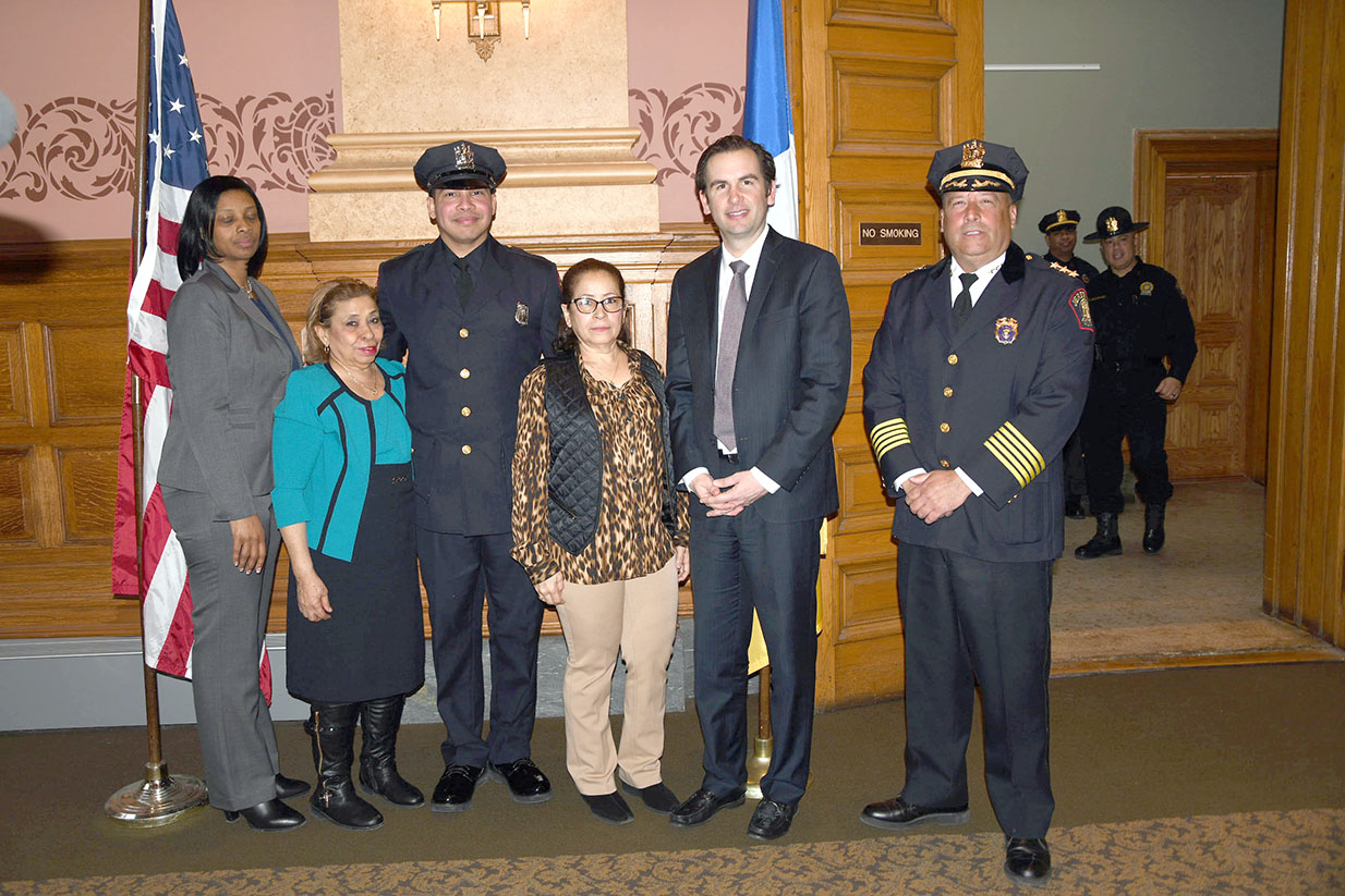 9 new police officers sworn in by Jersey City, March 5, 2019 - nj.com