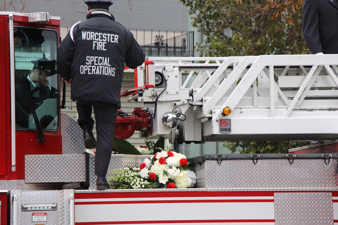 Funeral of Worcester Fire Lt. Jason Menard - masslive.com