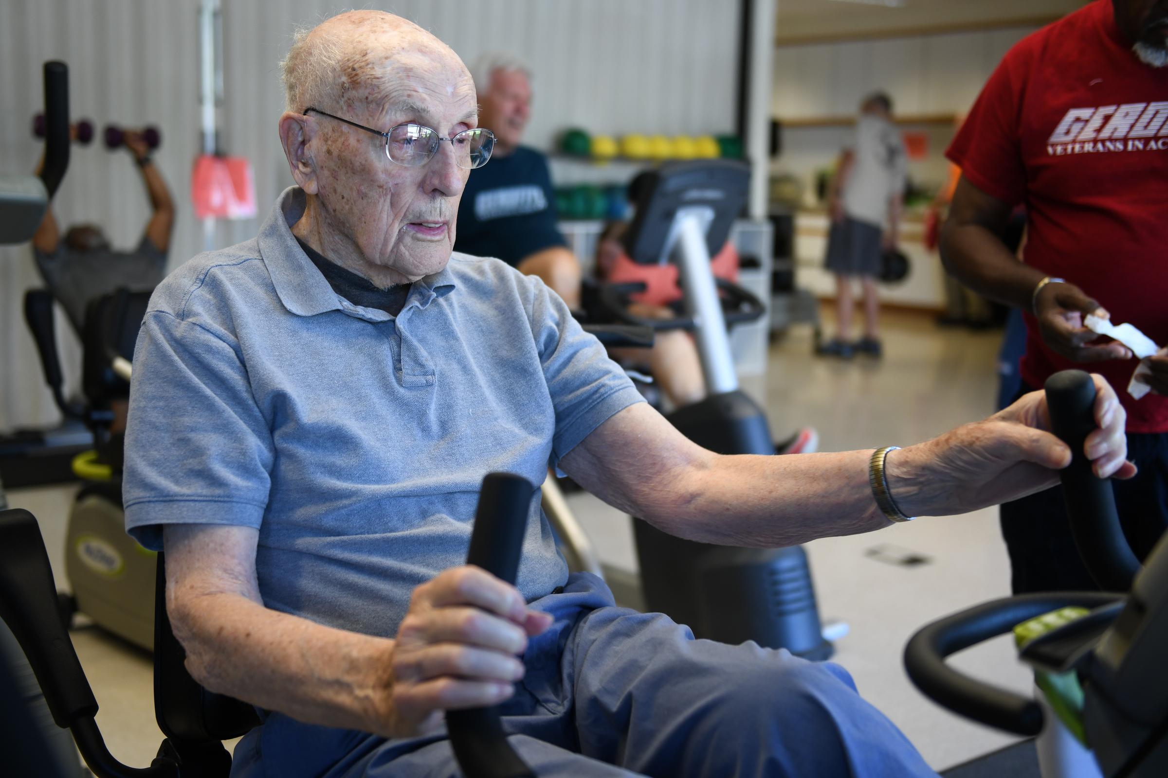 Veterans find strength, balance and community at senior exercise ...
