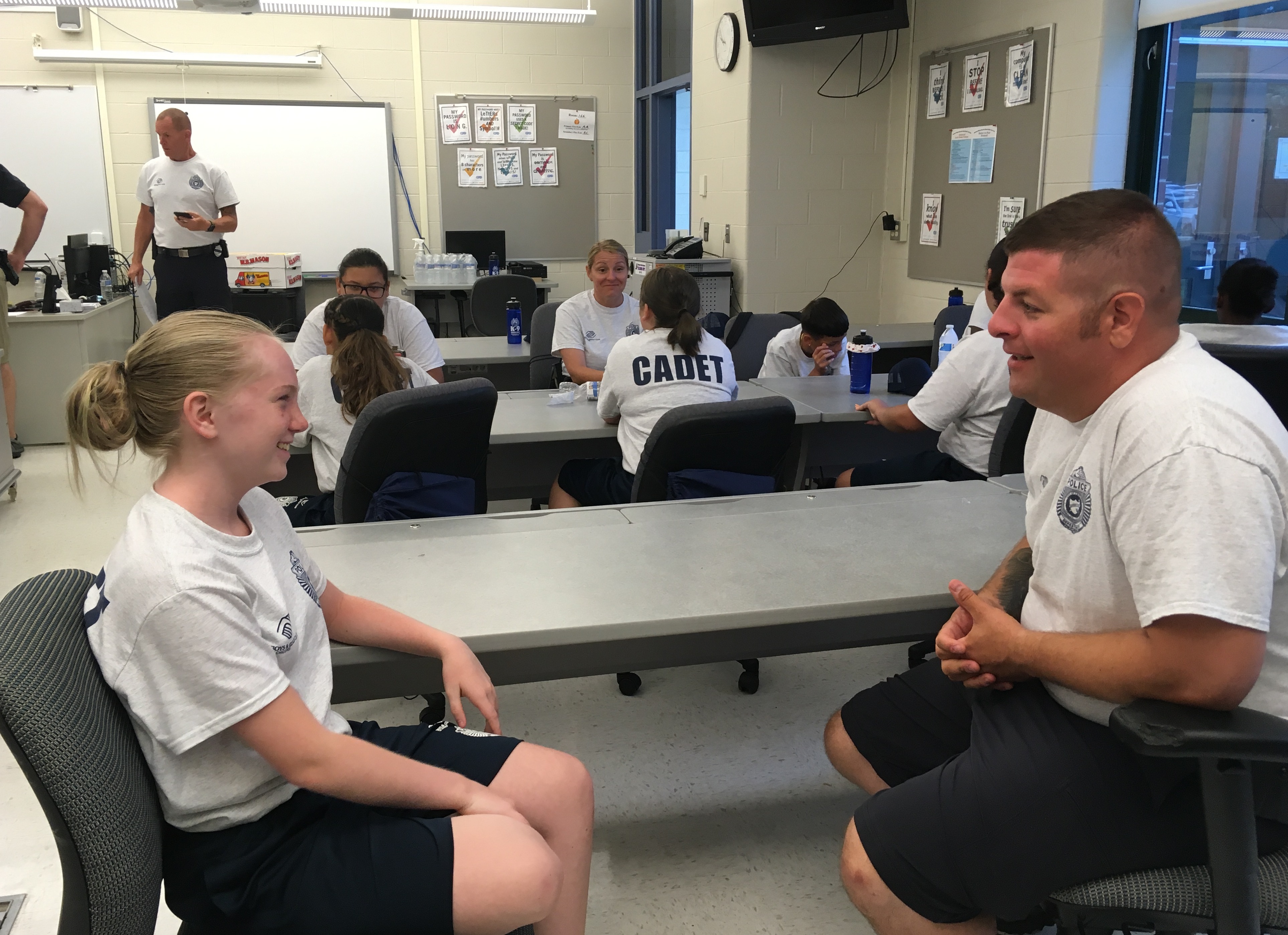 Chicopee Police Department's first youth academy learn defensive ...