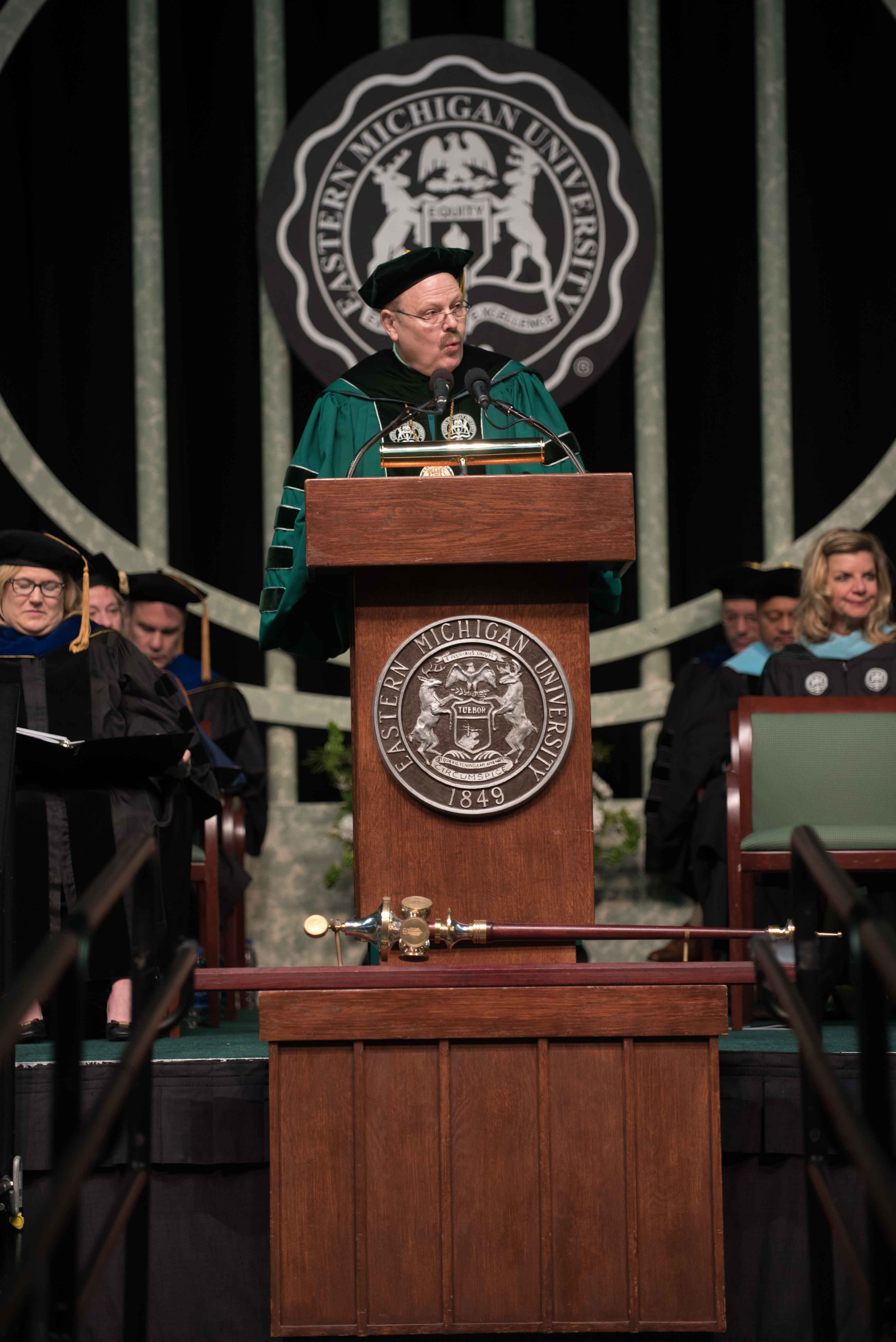 Eastern Michigan University students celebrate spring commencement ...