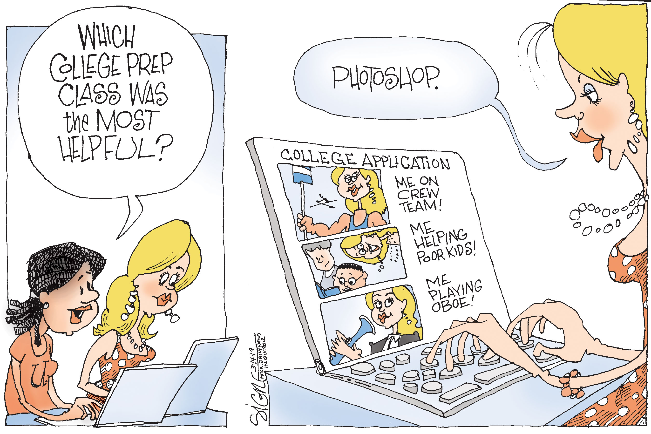 Editorial cartoons for March 17, 2019 - syracuse.com
