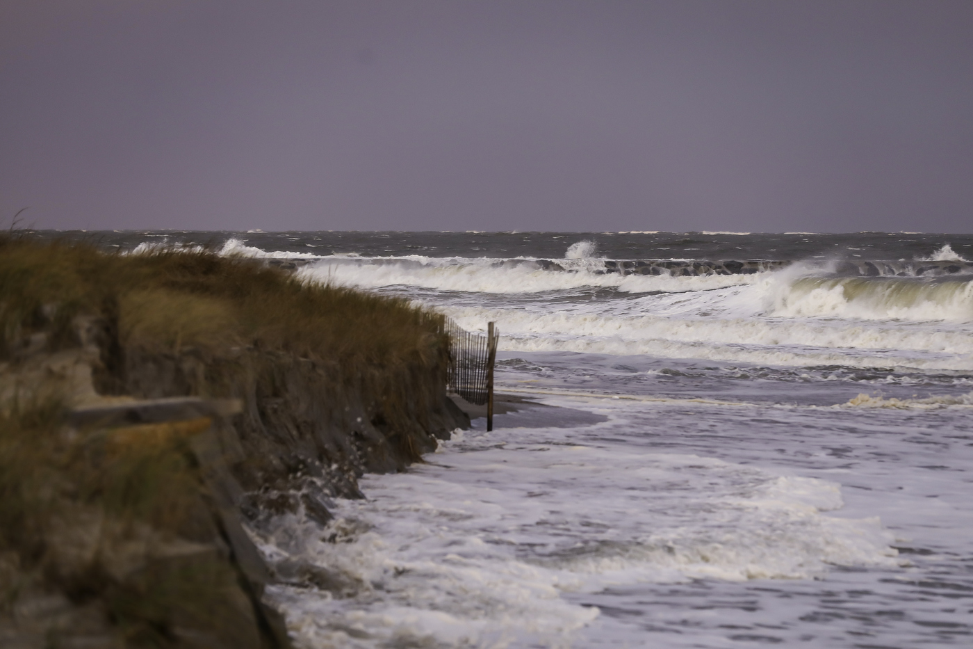 Offshore storm causes beach erosion at the Jersey Shore - nj.com