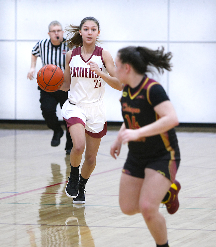 Amherst vs Chicopee girls Basketball 2/4/20 - masslive.com