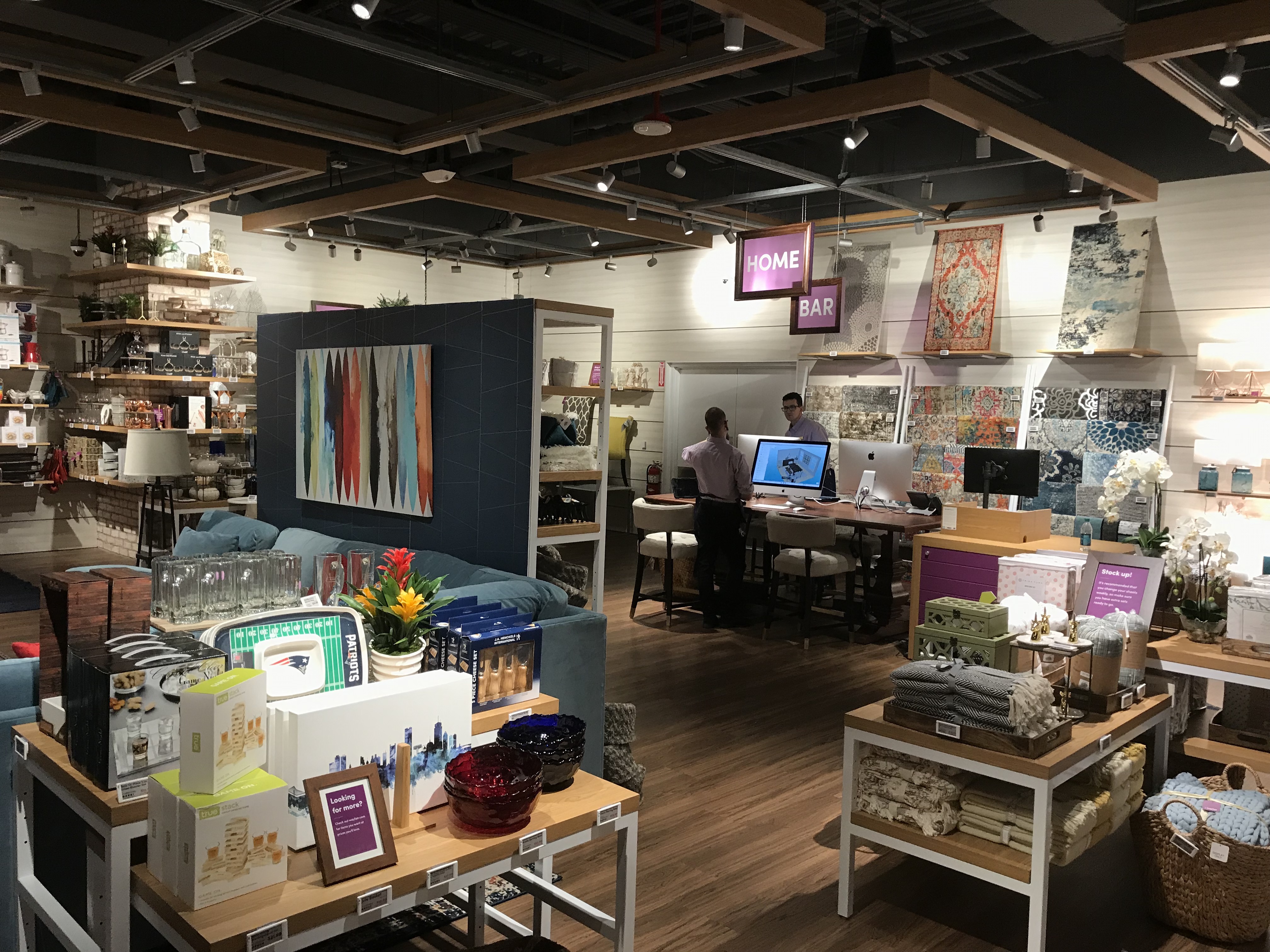 Inside Wayfair's first retail store in the Natick Mall - masslive.com