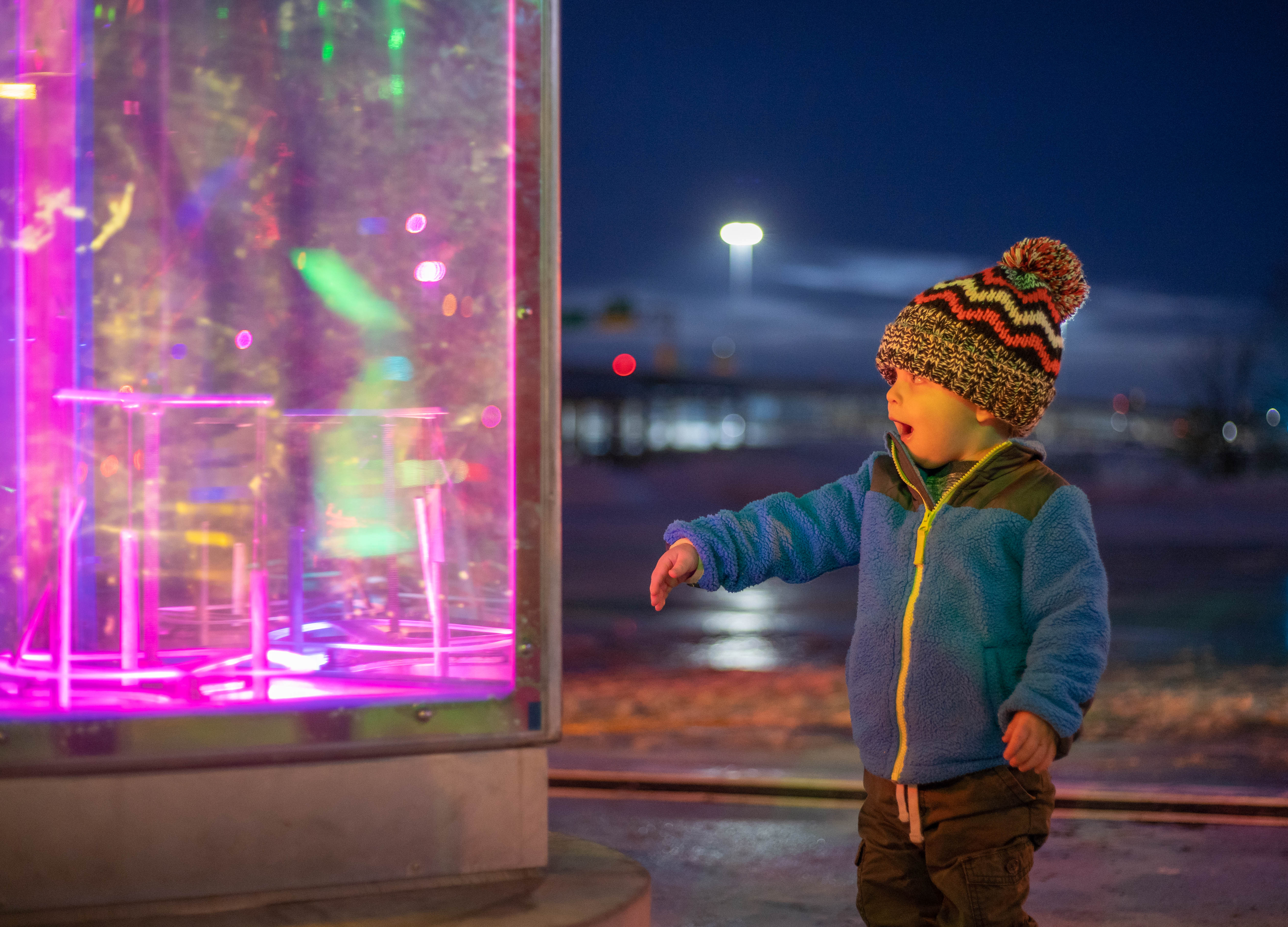 Grand Rapids' Prismatica exhibit shines bright at night - mlive.com