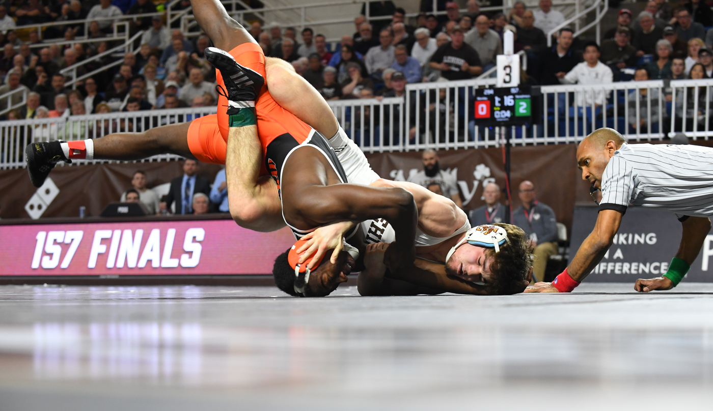 Princeton competes at EIWA individual wrestling championships at Lehigh ...